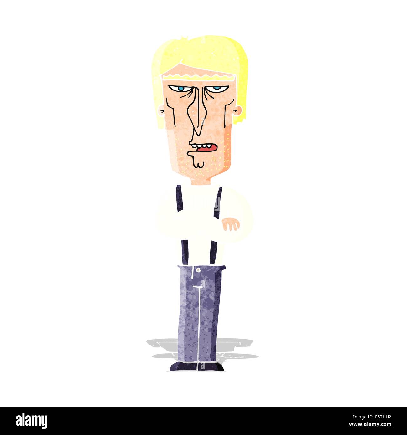 cartoon angry man Stock Vector Image & Art - Alamy