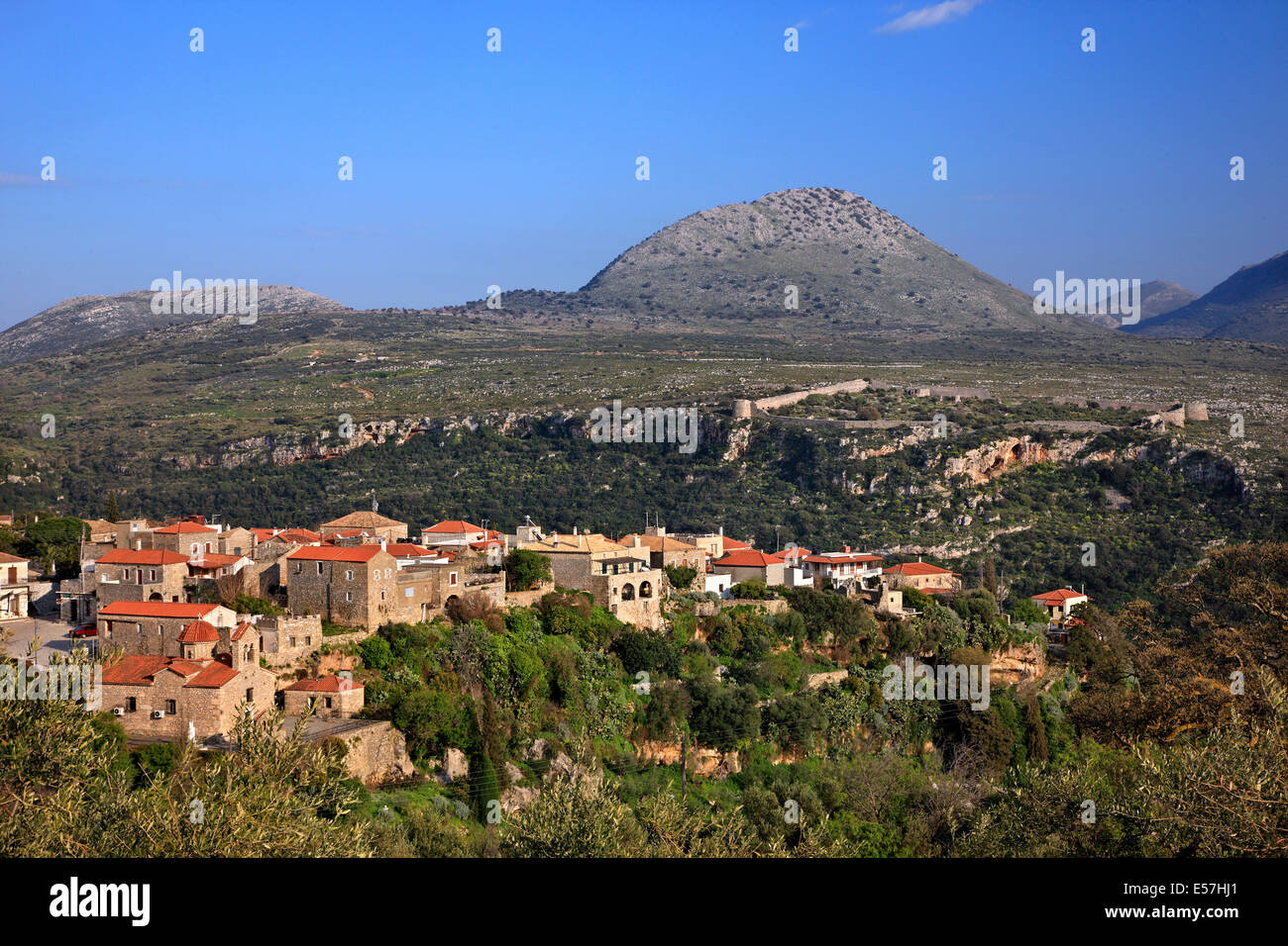 Oitylo, one of the most beautiful villages of Mani region, Laconia ...