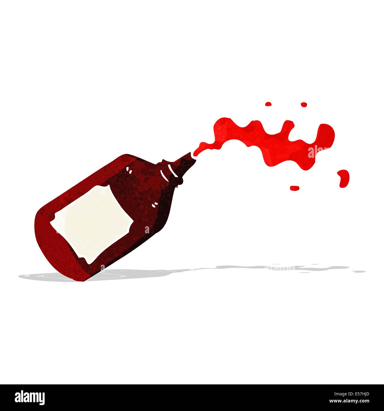 cartoon squirting blood bottle Stock Vector Image & Art - Alamy