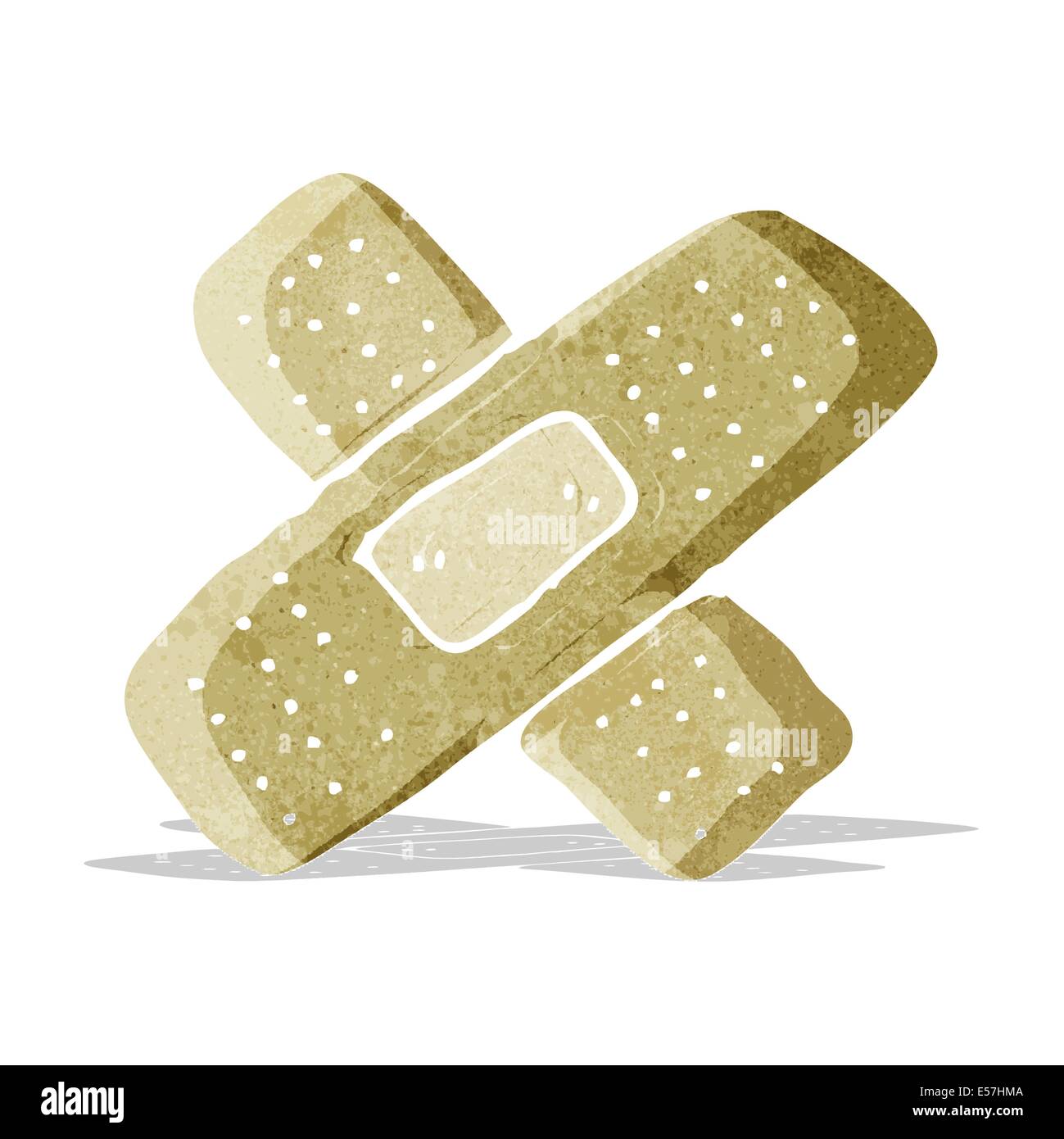 Crossed plaster Stock Vector Images - Alamy
