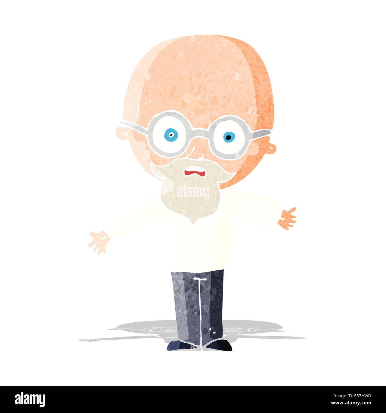 cartoon genius scientist Stock Vector Image & Art - Alamy