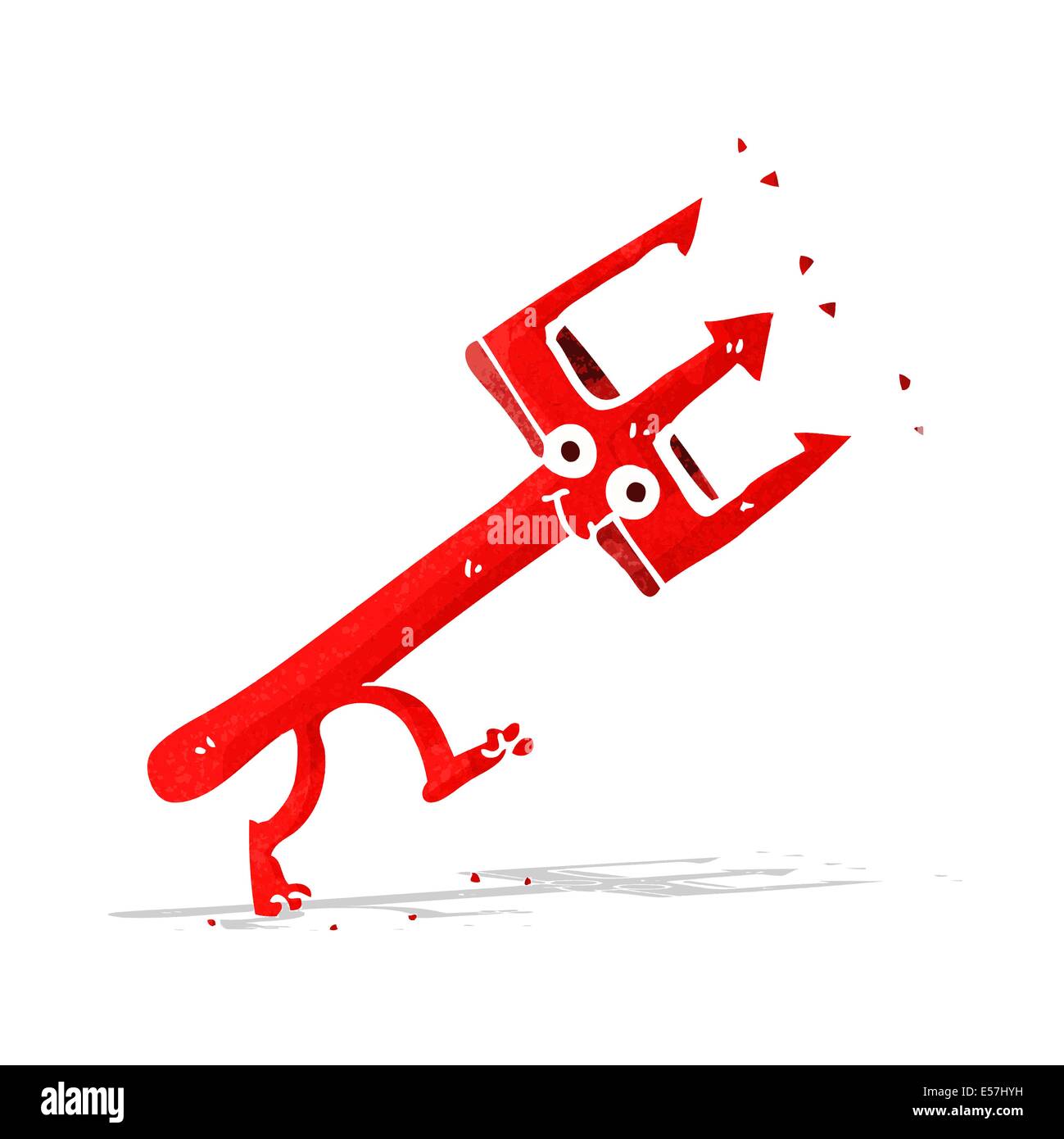 cartoon devil fork Stock Vector Image & Art - Alamy