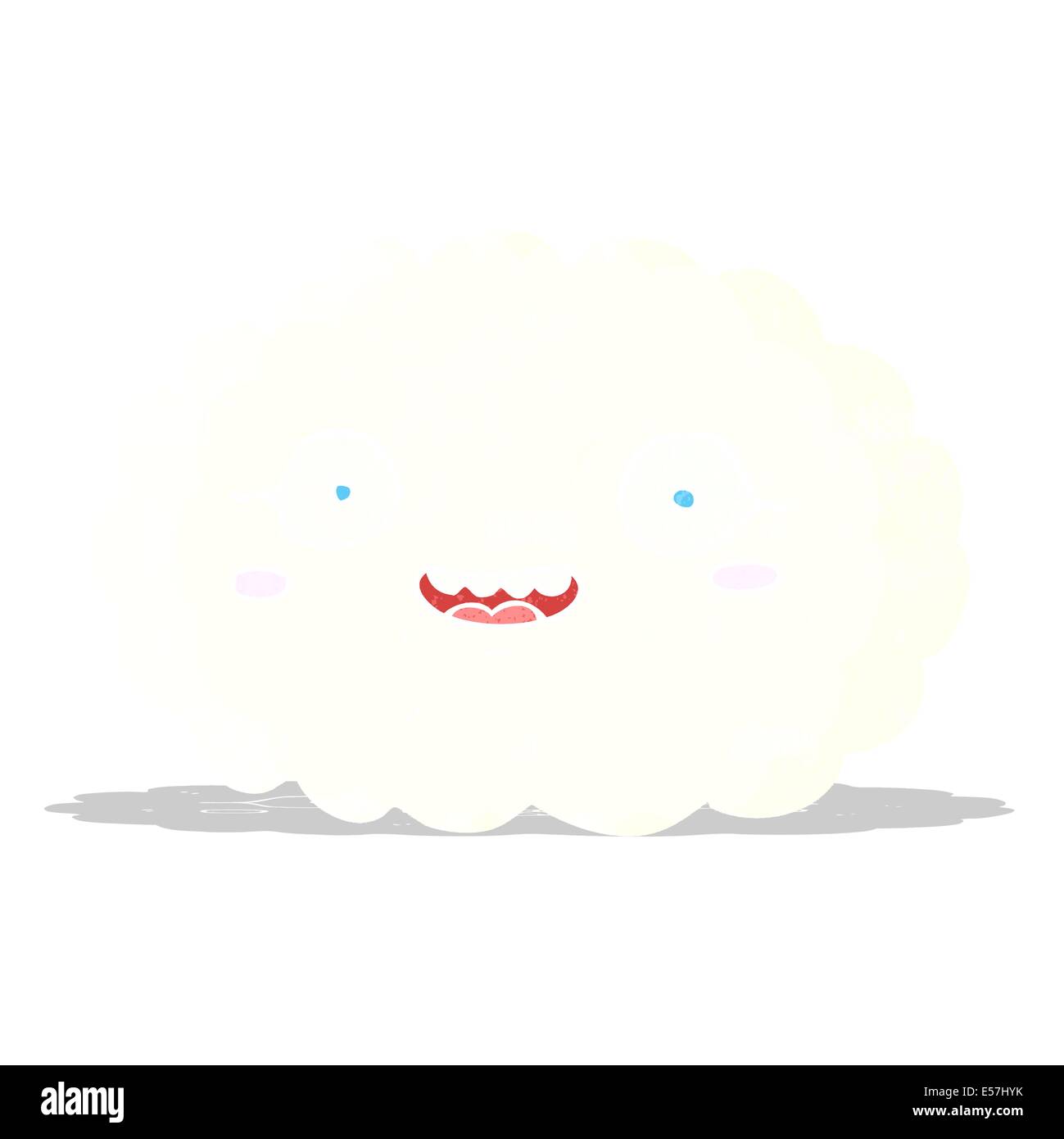 happy cartoon cloud Stock Vector Image & Art - Alamy