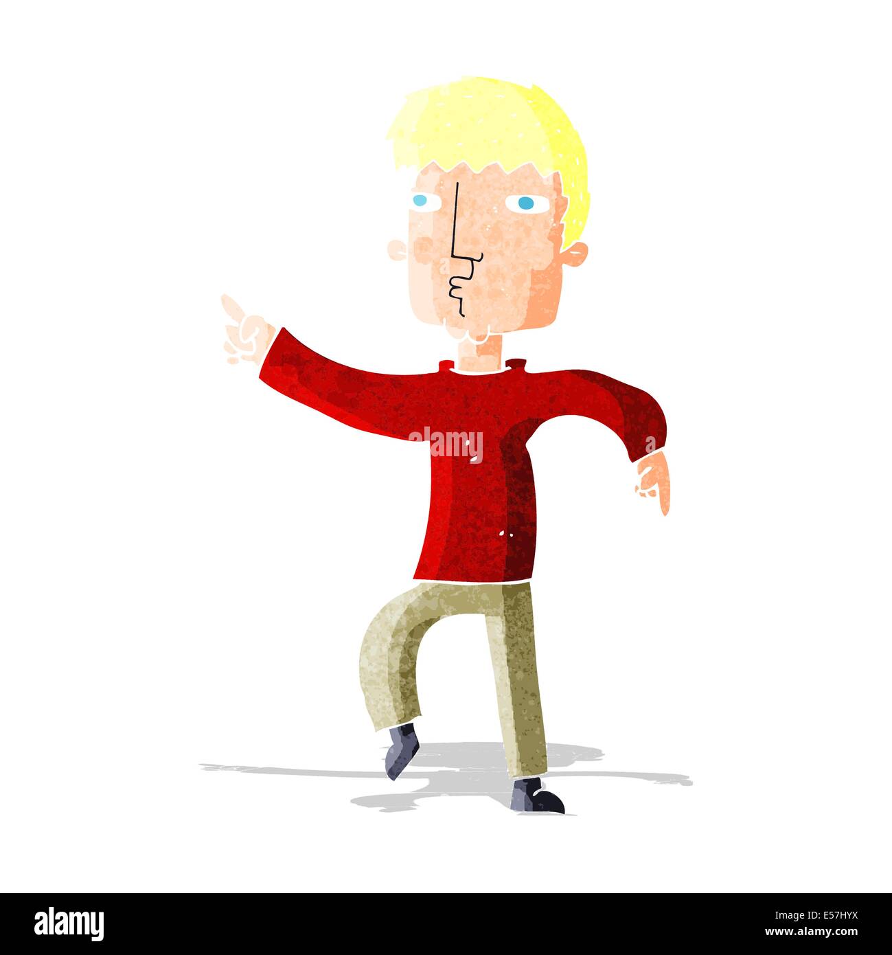 cartoon dancing man Stock Vector Image & Art - Alamy