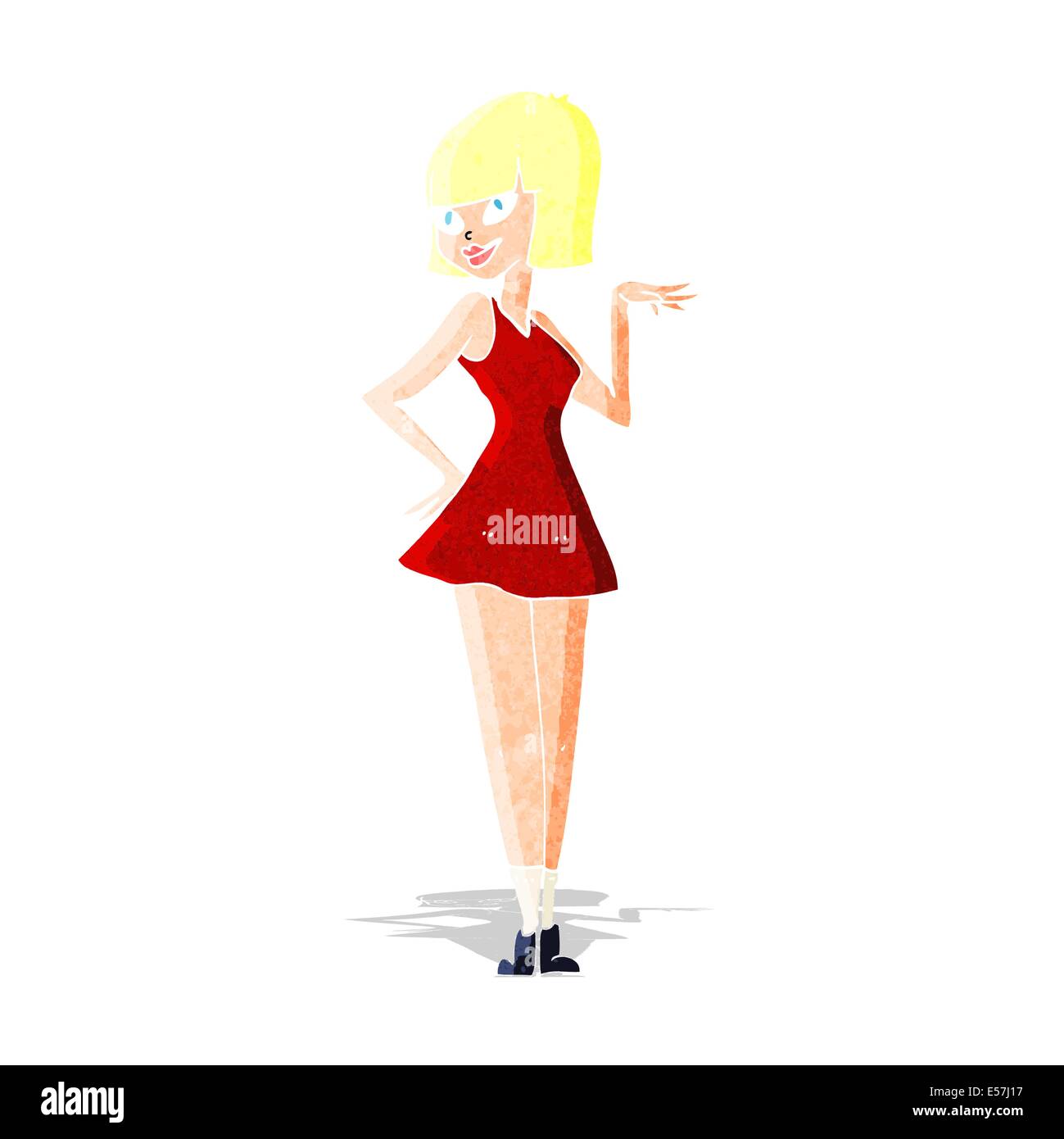 cartoon pretty woman Stock Vector Image & Art - Alamy