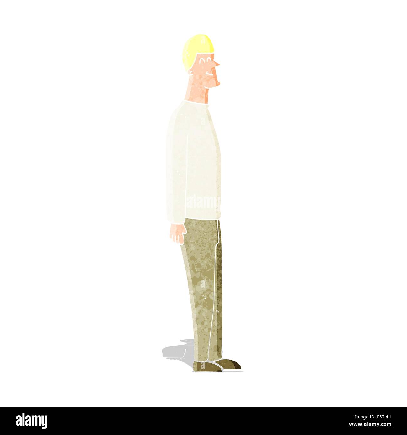 Cartoon tall man Cut Out Stock Images & Pictures - Alamy