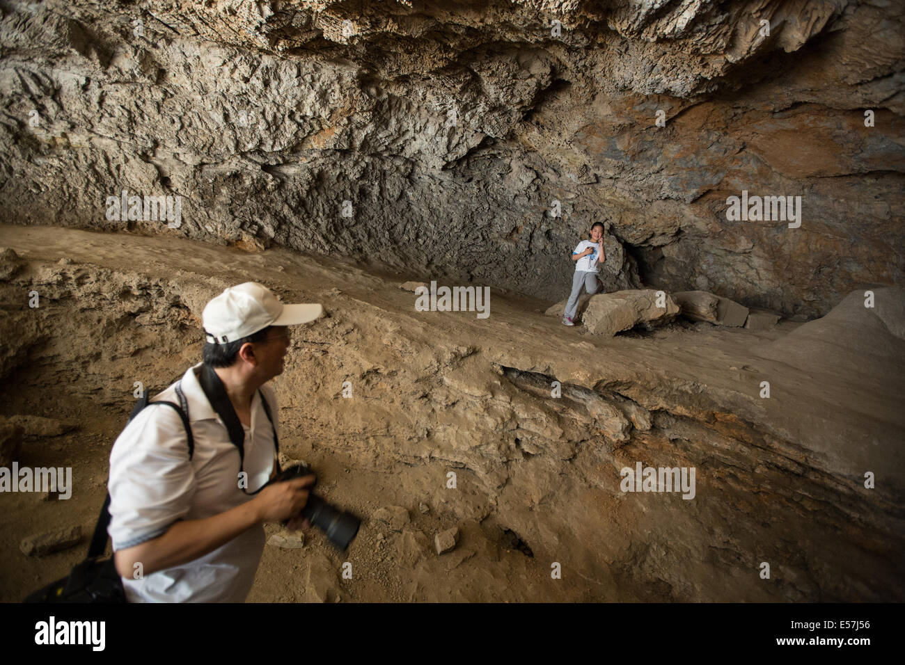 Peking Man complex at Zhoukoudian, in Fangshan district of greater ...