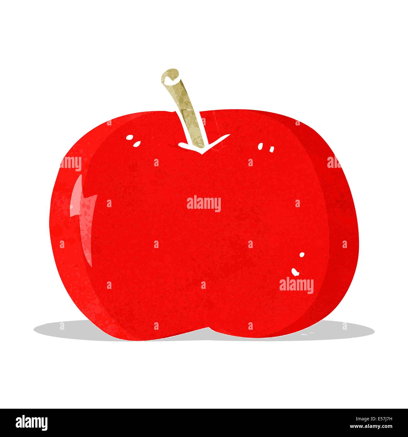 cartoon shiny apple Stock Vector Image & Art - Alamy
