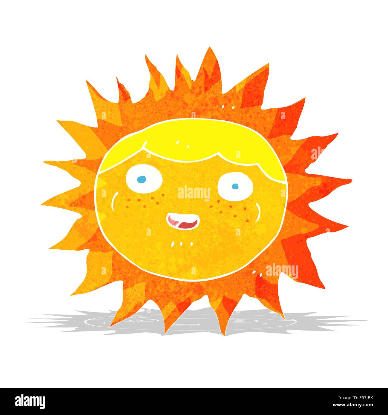 sun cartoon character Stock Vector Image & Art - Alamy