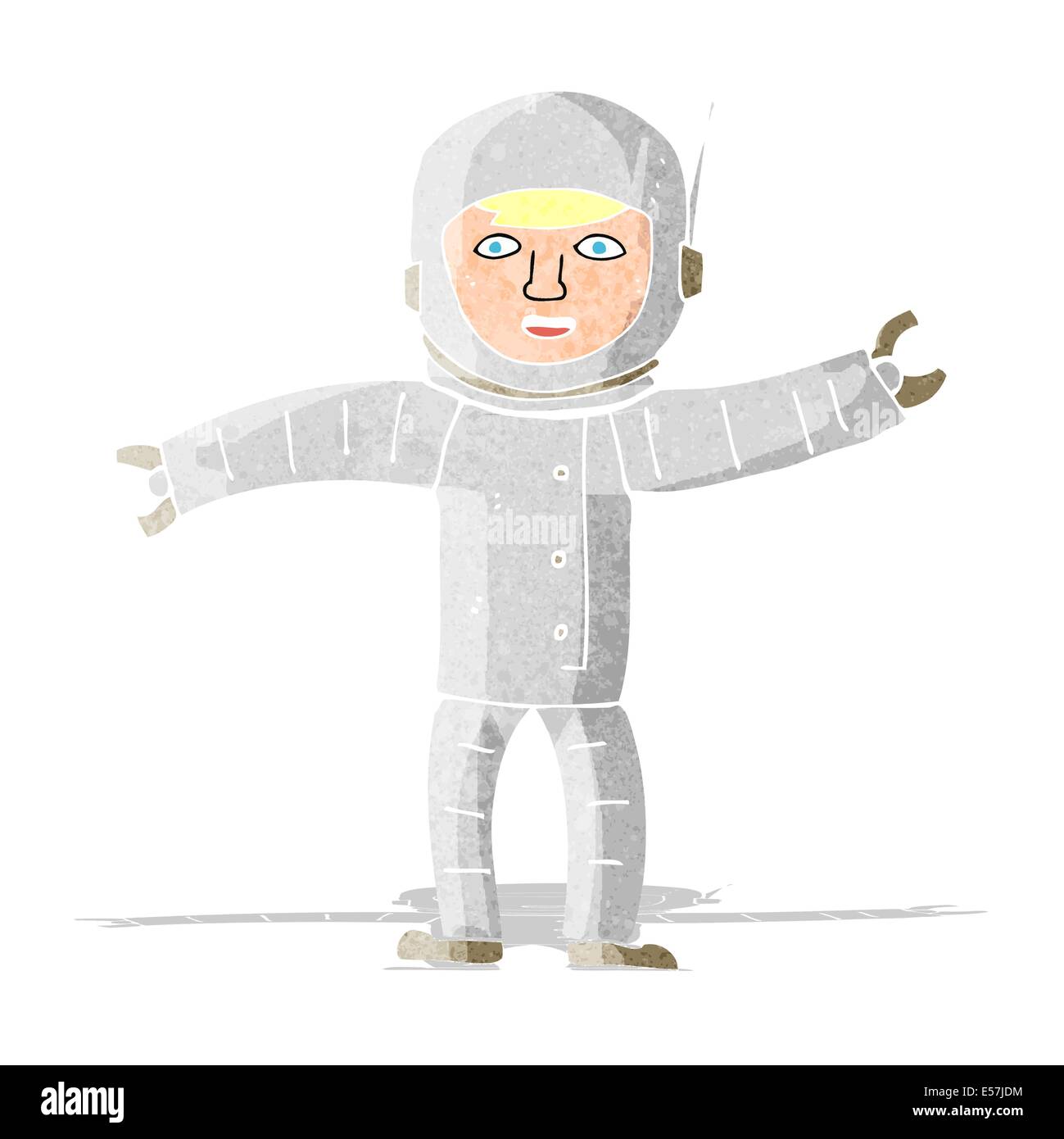 cartoon space man Stock Vector Image & Art - Alamy