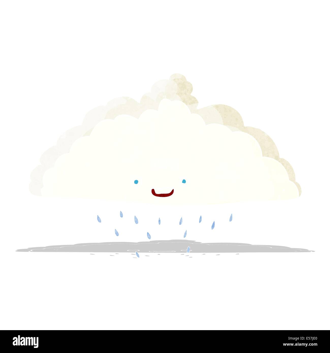 cartoon rain cloud Stock Vector Image & Art - Alamy