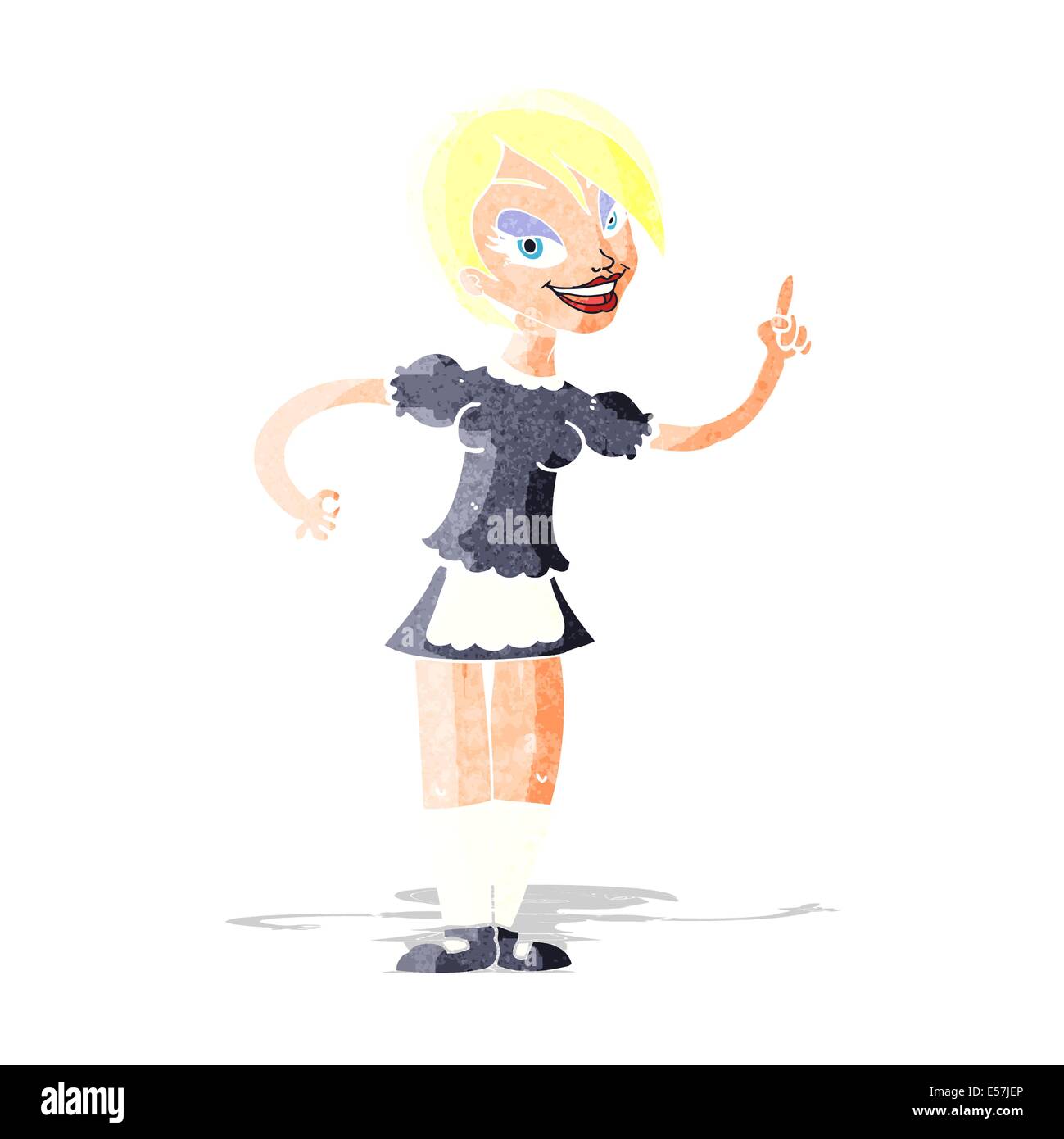 cartoon waitress taking order Stock Vector Image & Art - Alamy
