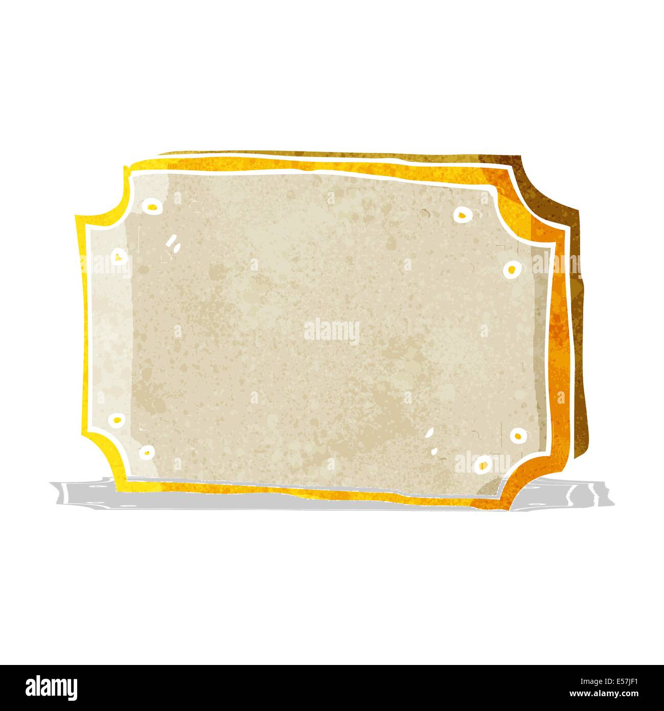 cartoon old sign Stock Vector Image & Art - Alamy