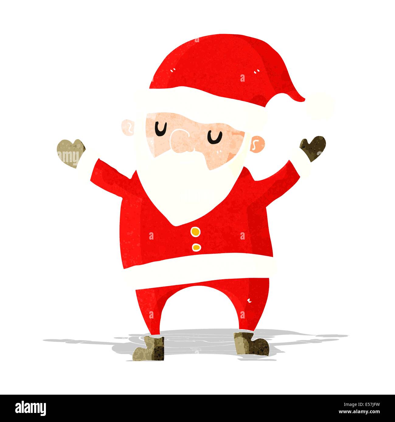 cartoon dancing santa Stock Vector Image & Art - Alamy