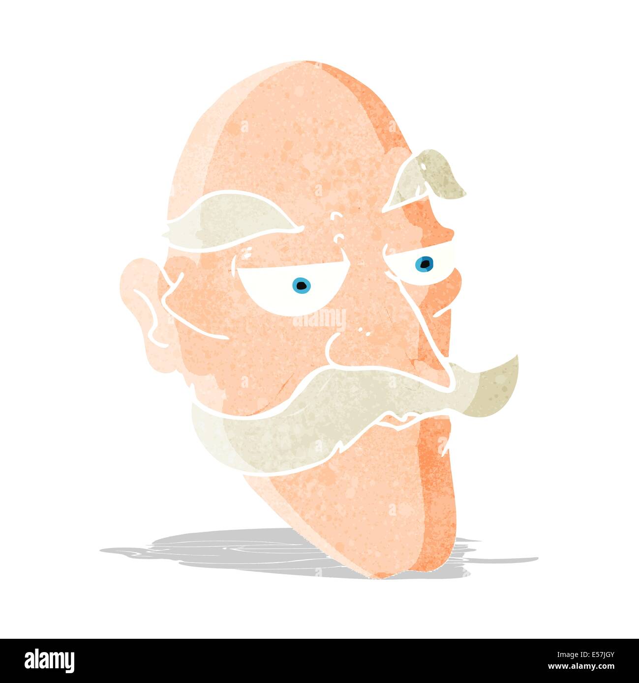cartoon old man face Stock Vector Image & Art - Alamy
