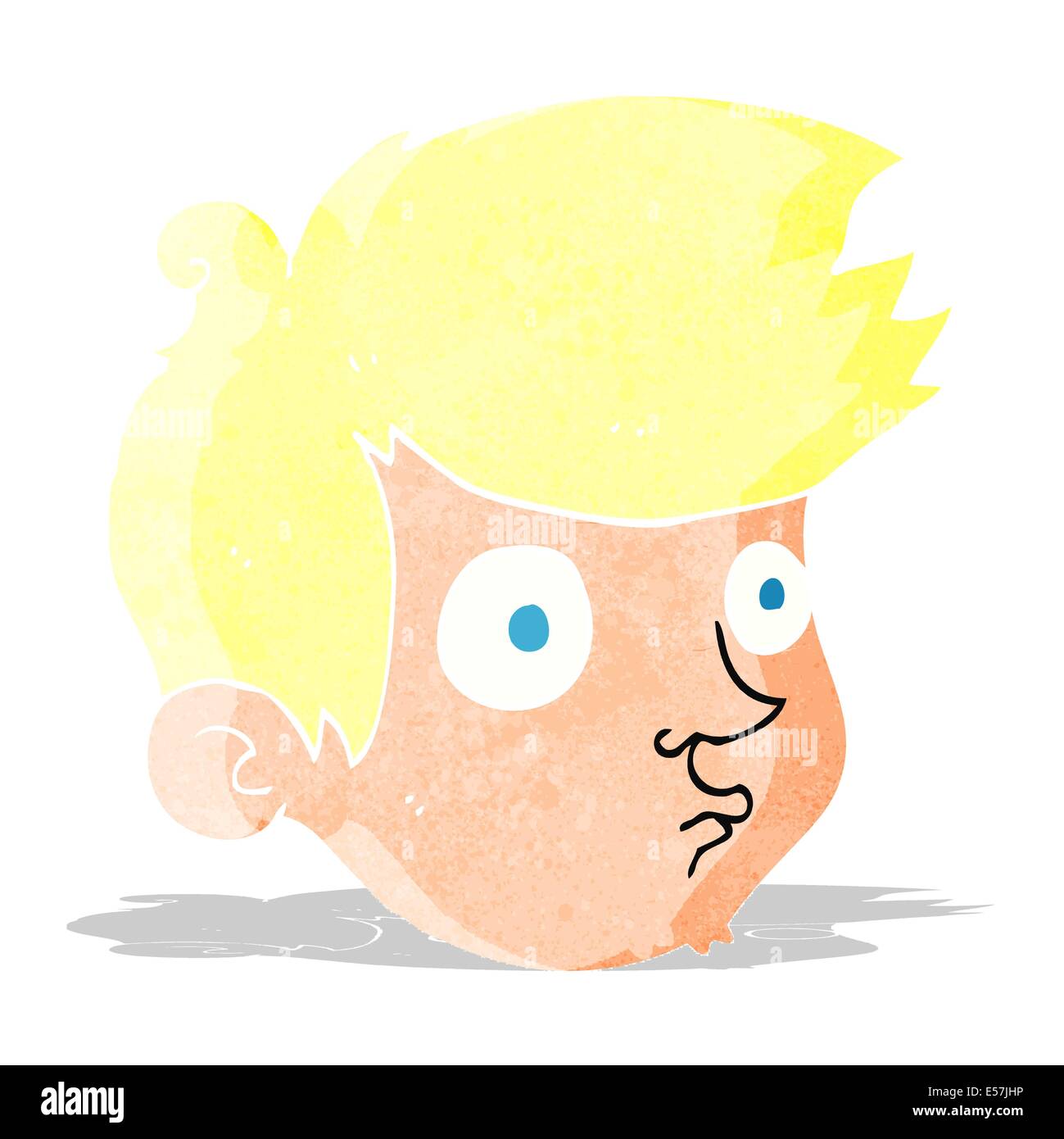 cartoon staring boy Stock Vector Image & Art - Alamy