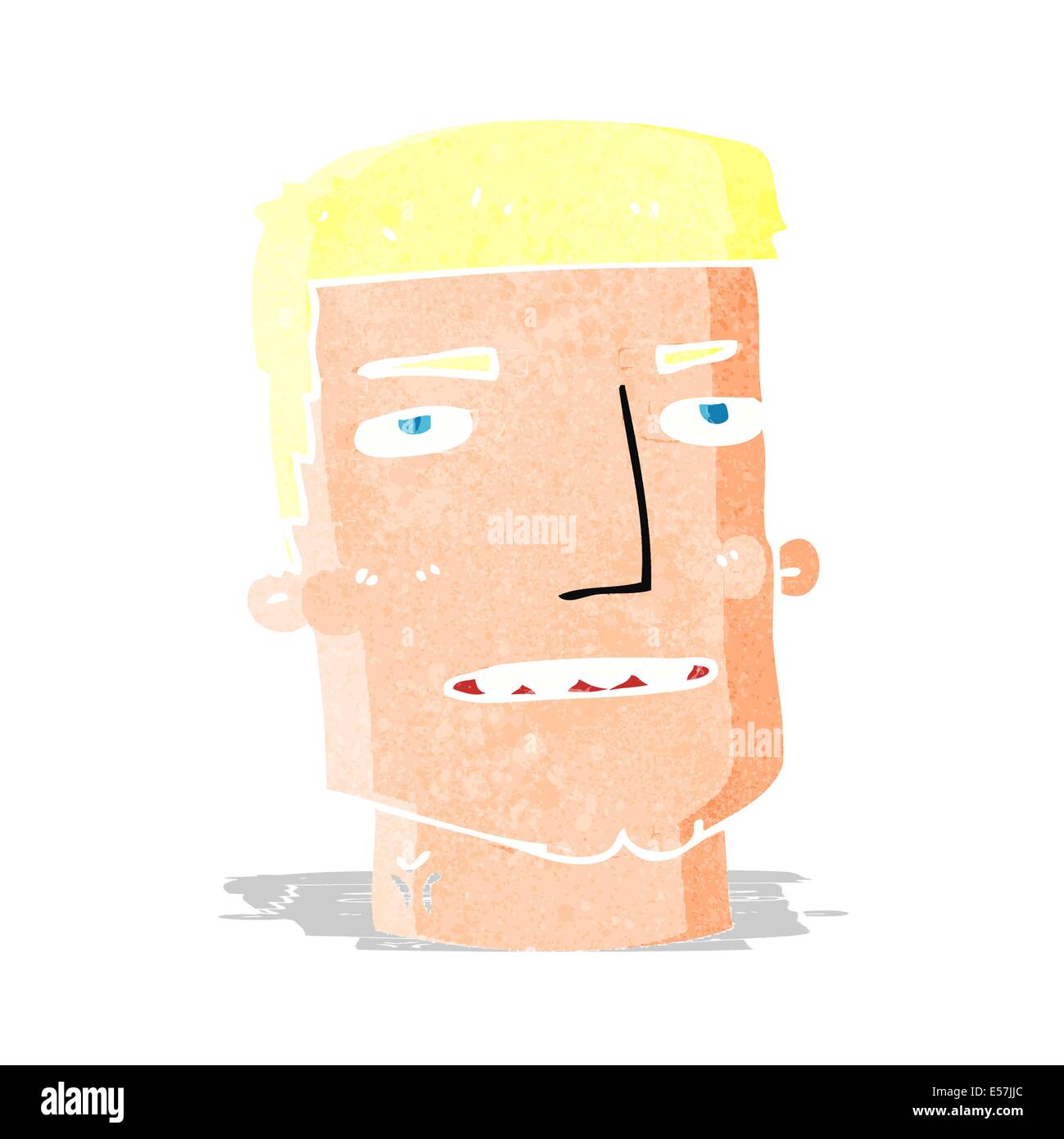 cartoon male head Stock Vector Image & Art - Alamy