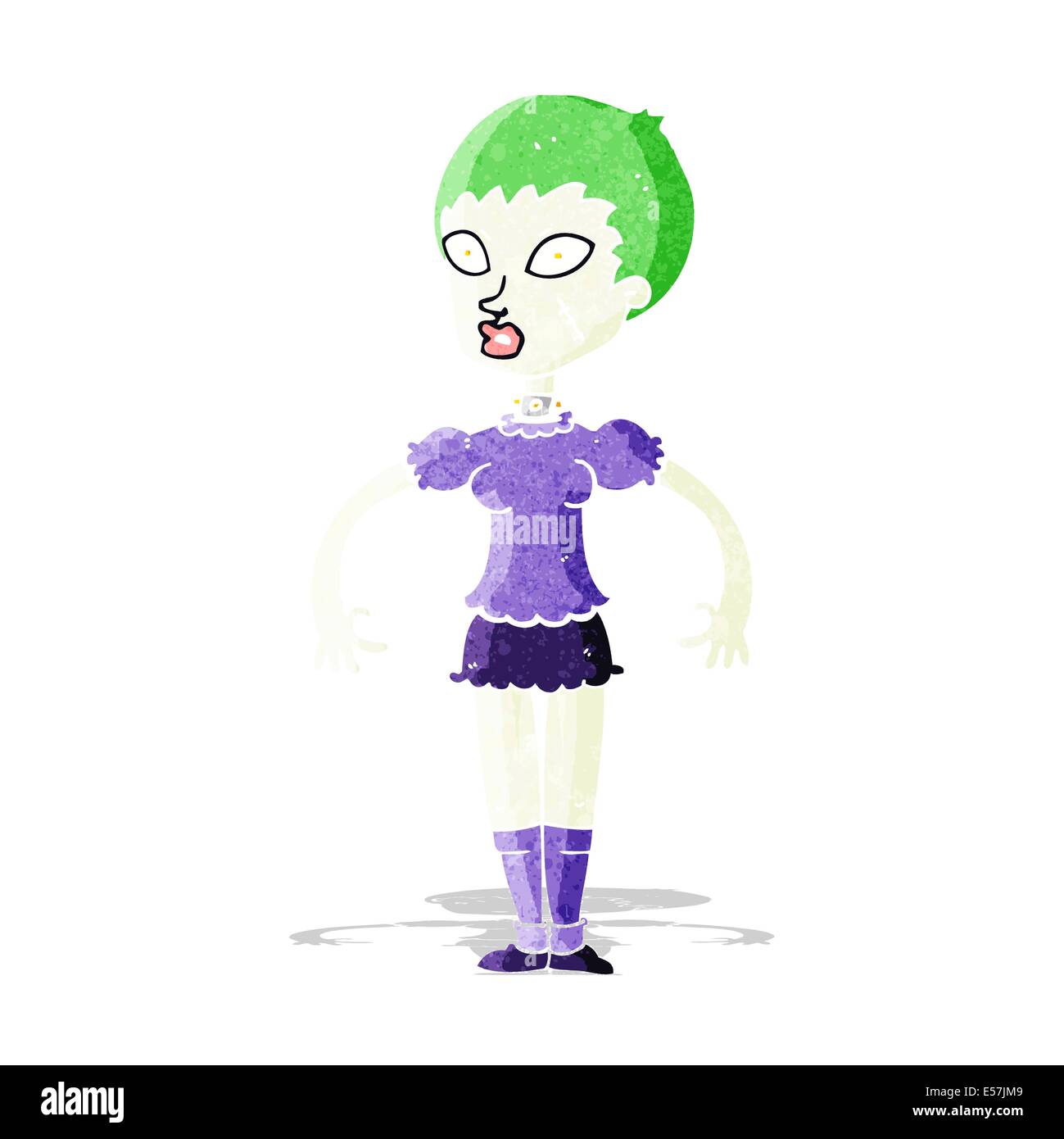 cartoon zombie monster woman Stock Vector Image & Art - Alamy