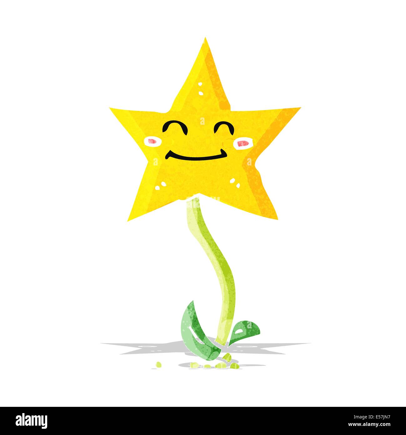 cartoon star flower Stock Vector Image & Art - Alamy