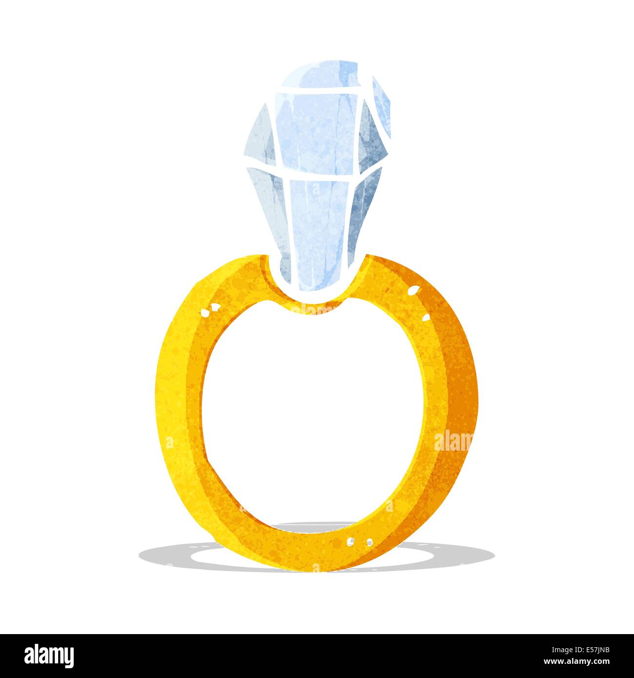 cartoon diamond ring Stock Vector Image & Art - Alamy