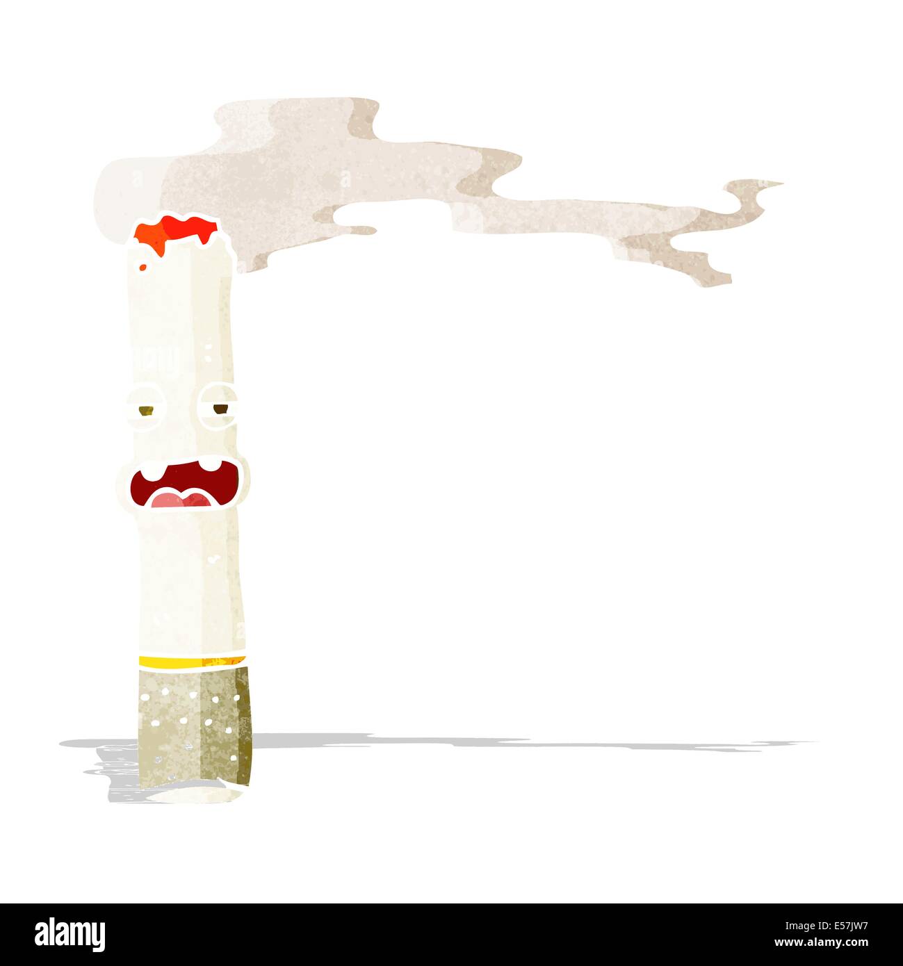 cartoon cigarette character Stock Vector Image & Art - Alamy