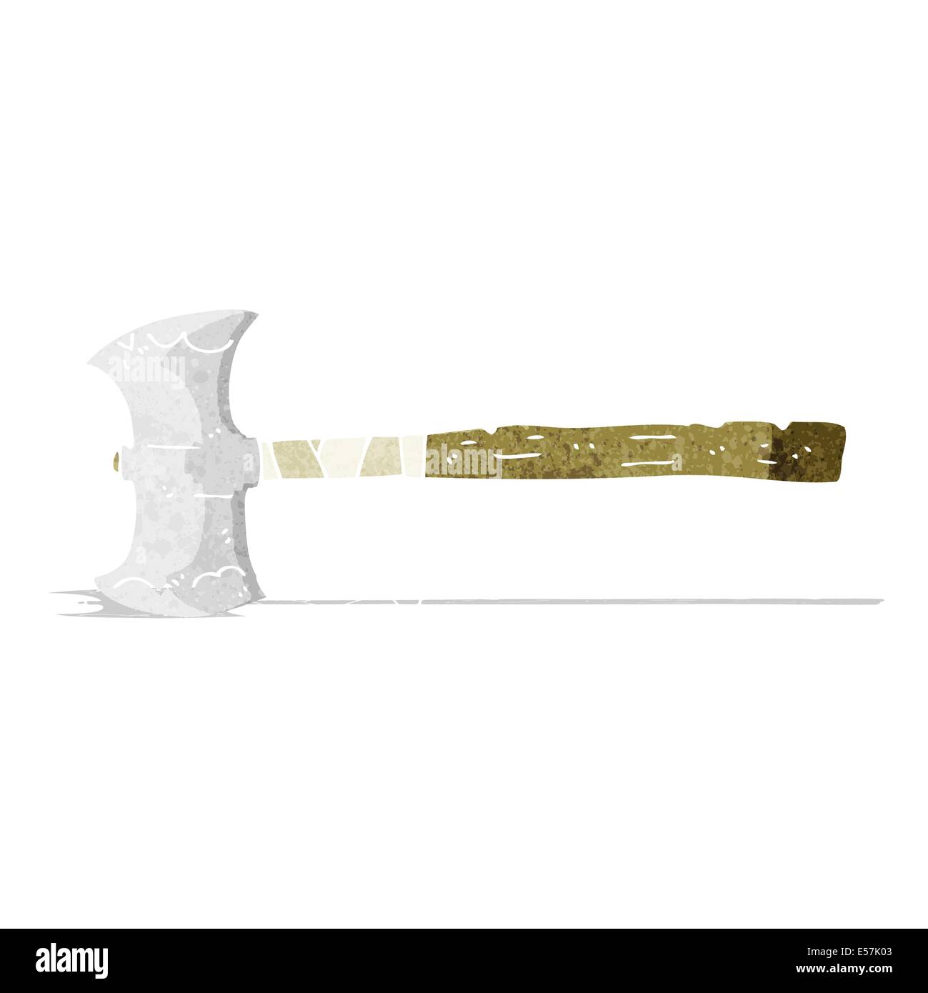 cartoon double sided axe Stock Vector Image & Art - Alamy