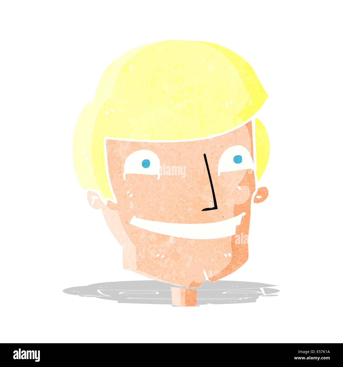 cartoon grinning man Stock Vector Image & Art - Alamy