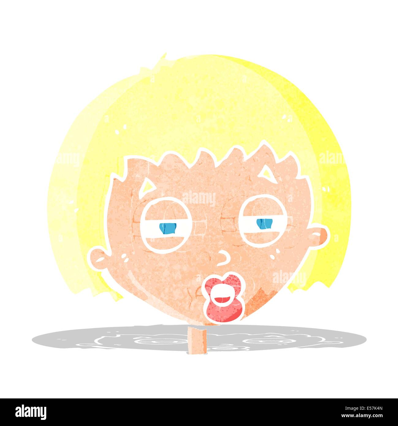 cartoon woman narrowing eyes Stock Vector Image & Art - Alamy