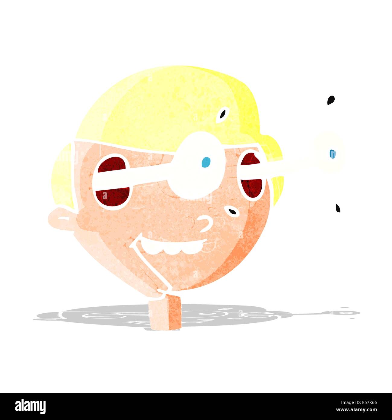 cartoon excited boy's face Stock Vector Image & Art - Alamy