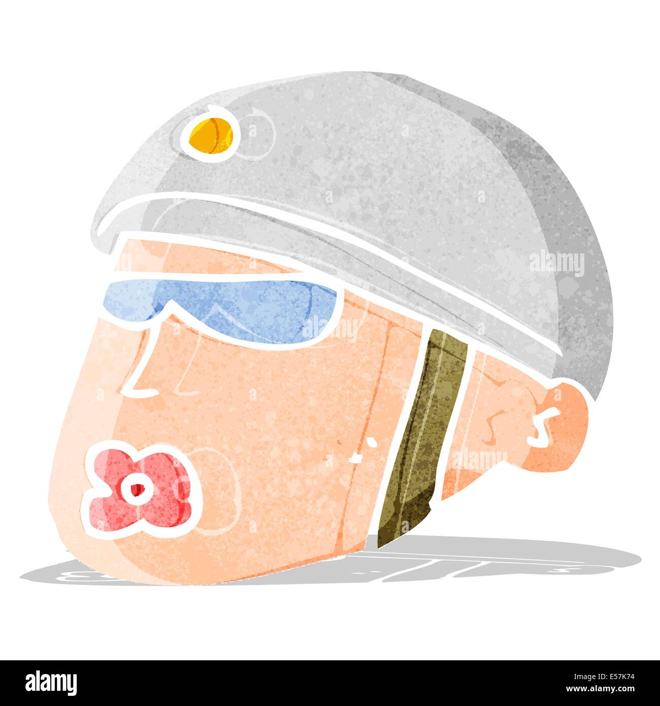 cartoon policeman head Stock Vector Image & Art - Alamy