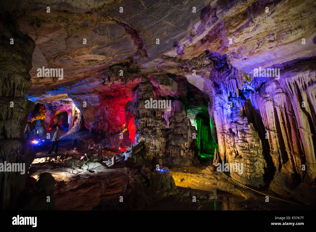 Shihua cave complex, in Fangshan district of greater Beijing, China ...