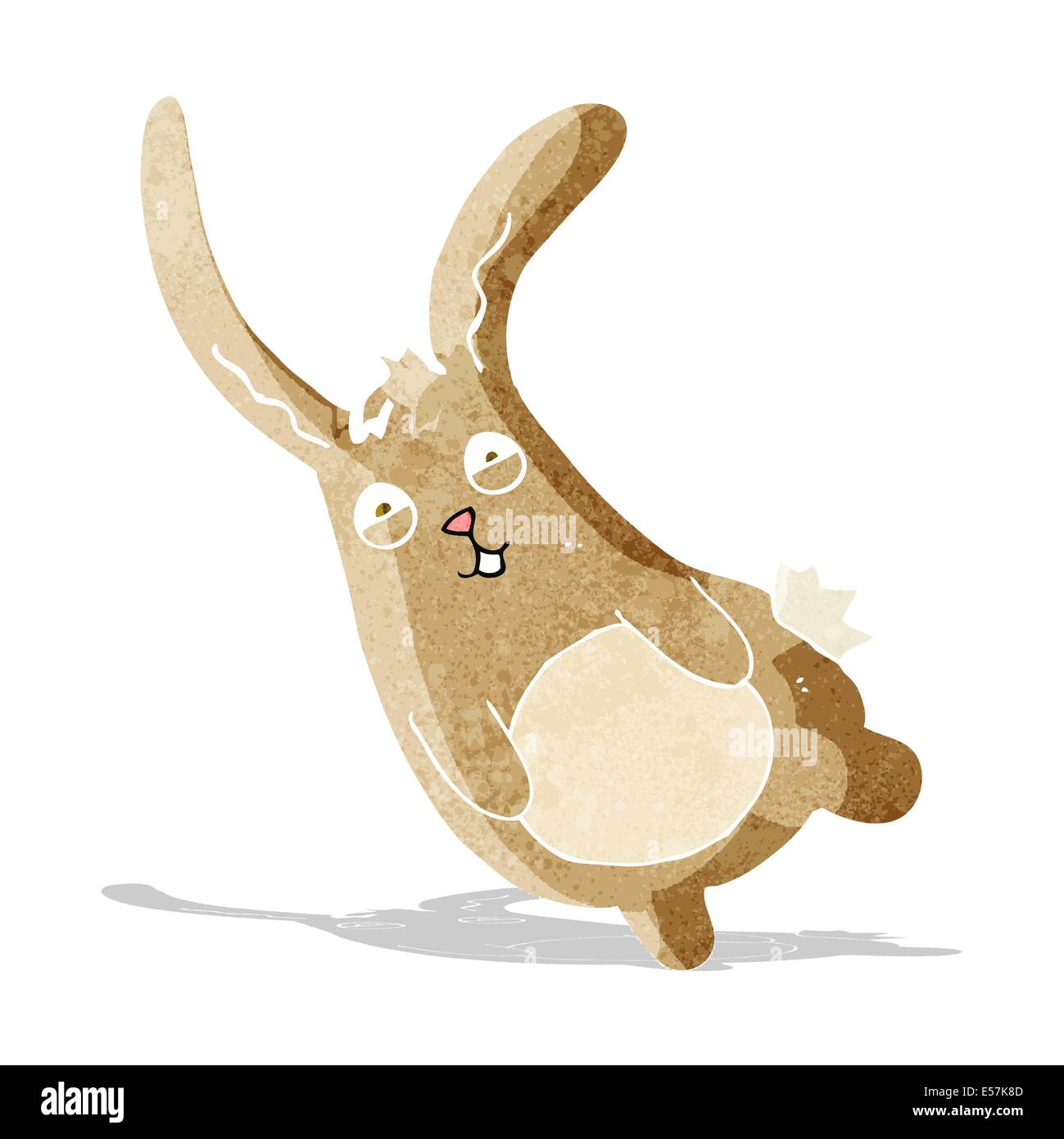 funny cartoon rabbit Stock Vector Image & Art - Alamy