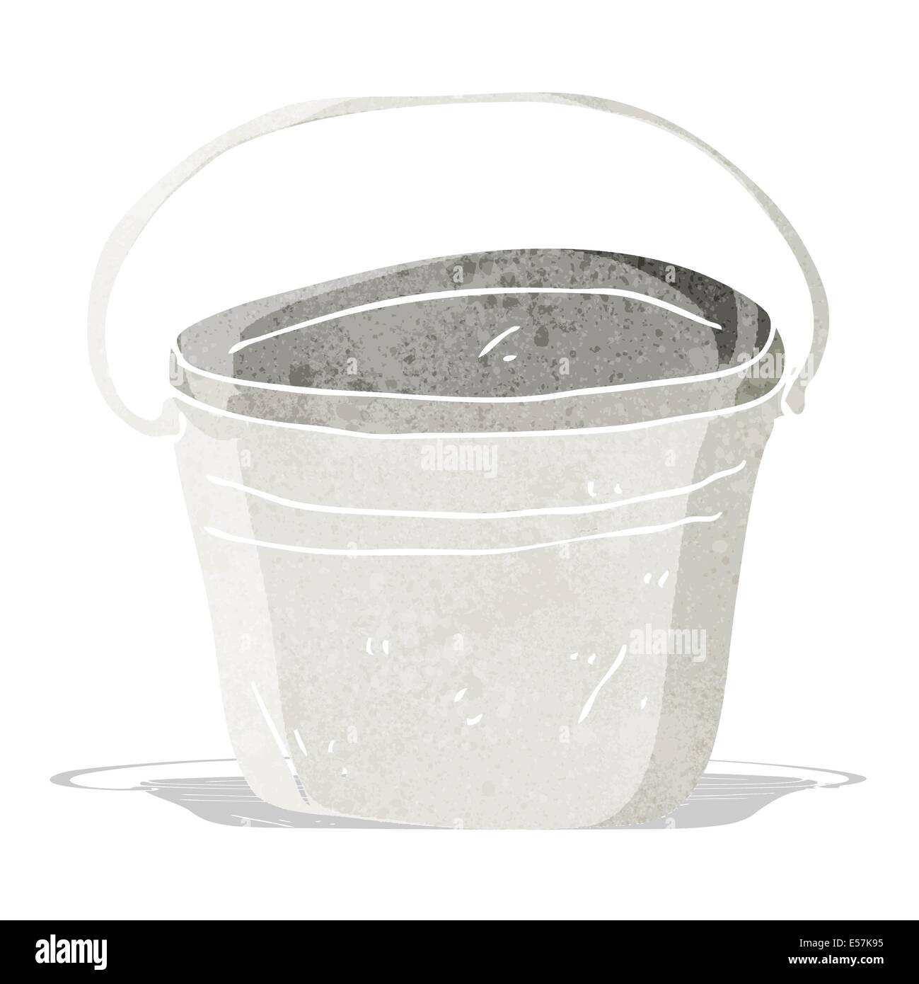 cartoon metal bucket Stock Vector Image & Art - Alamy