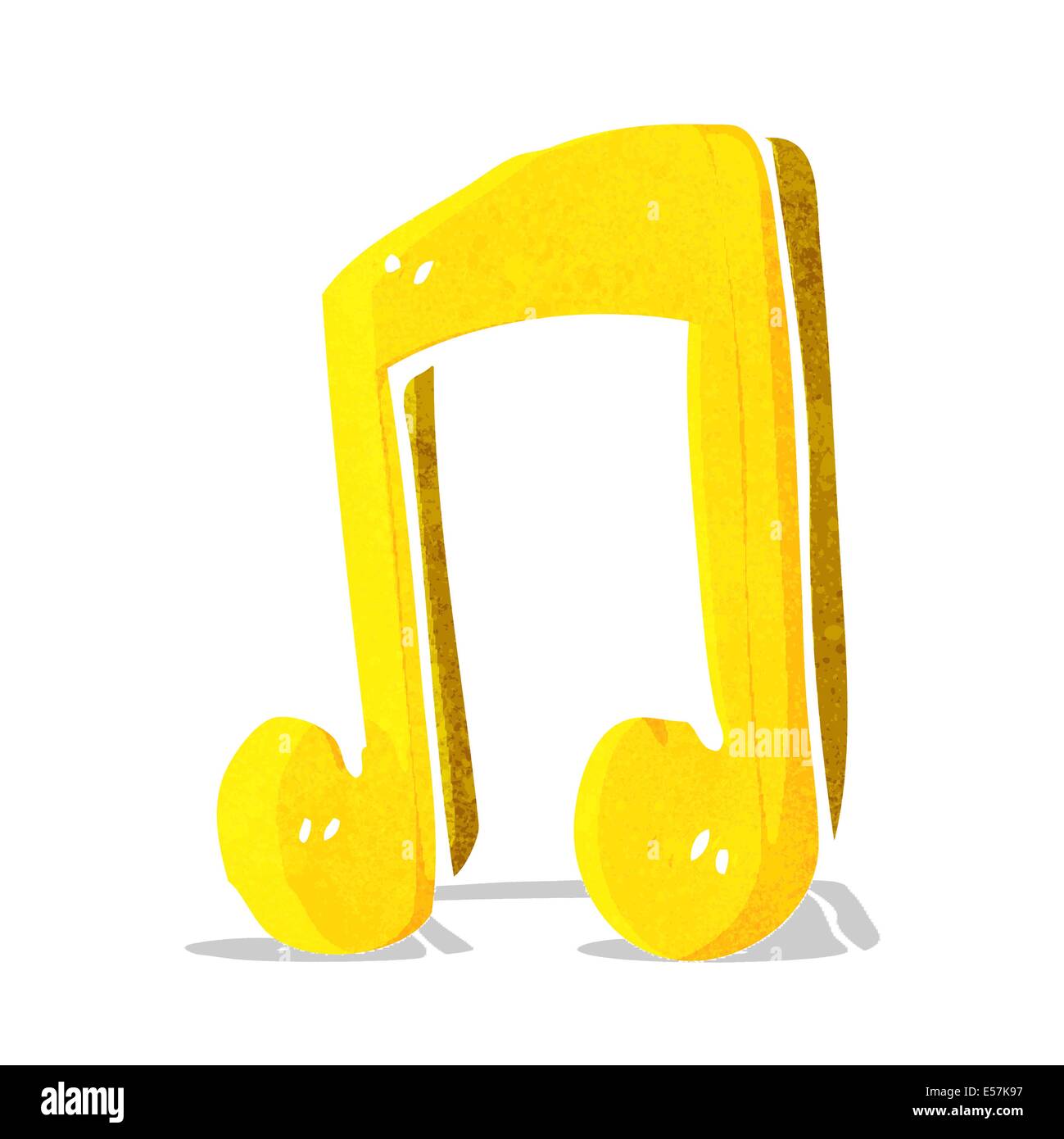 cartoon musical note Stock Vector Image & Art - Alamy