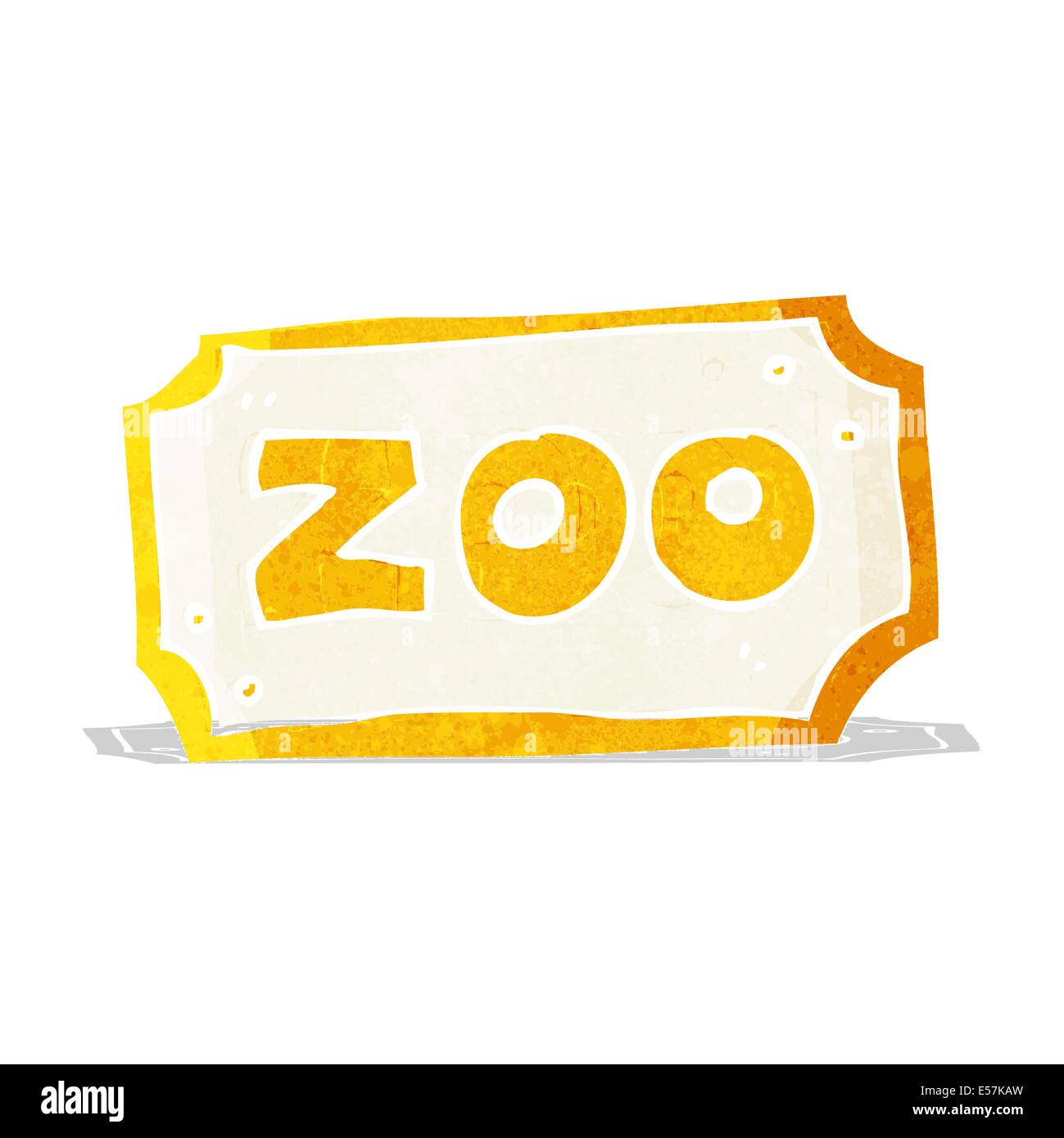 cartoon zoo sign Stock Vector Image & Art - Alamy