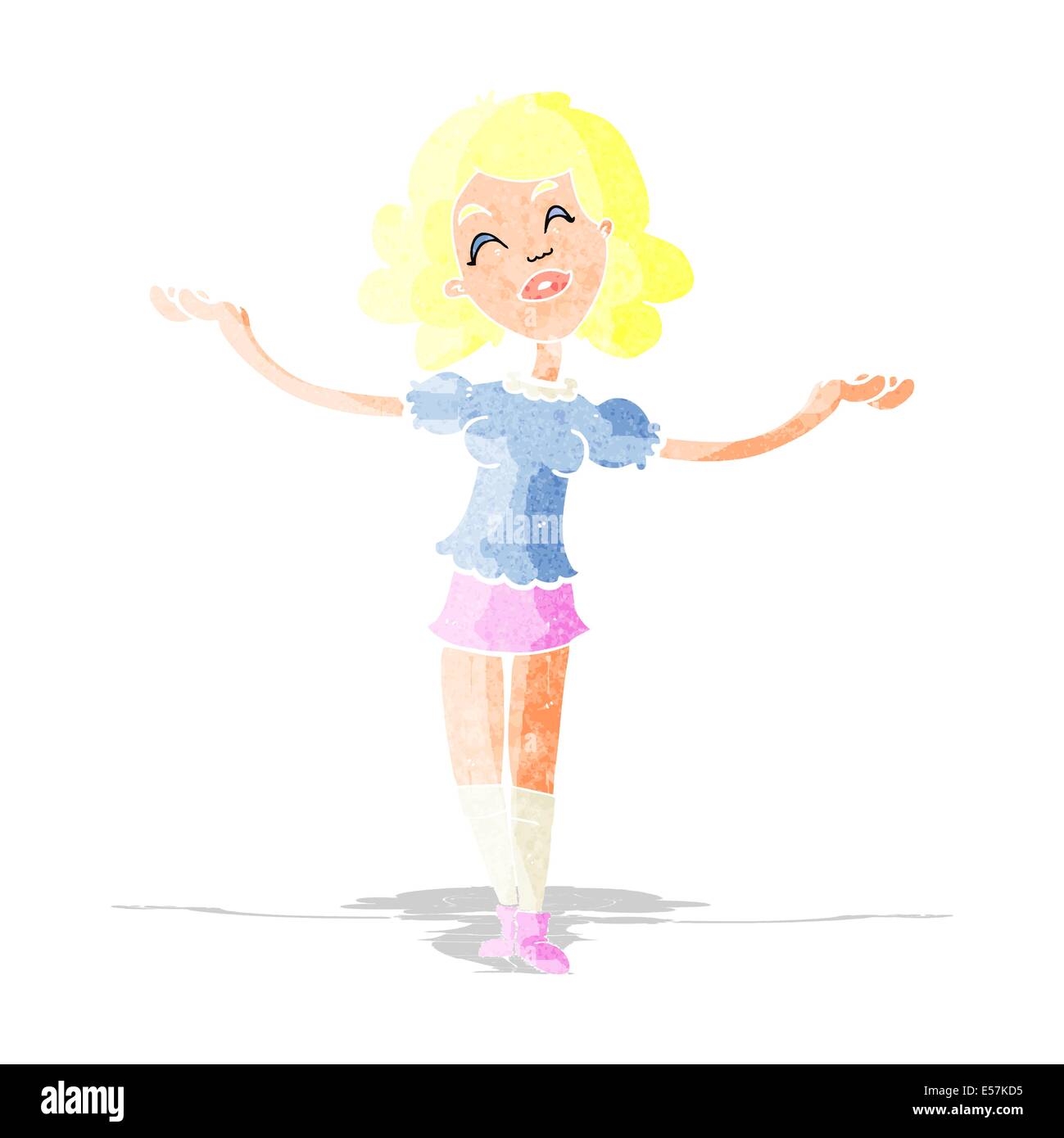 Praise cartoon Cut Out Stock Images & Pictures - Alamy