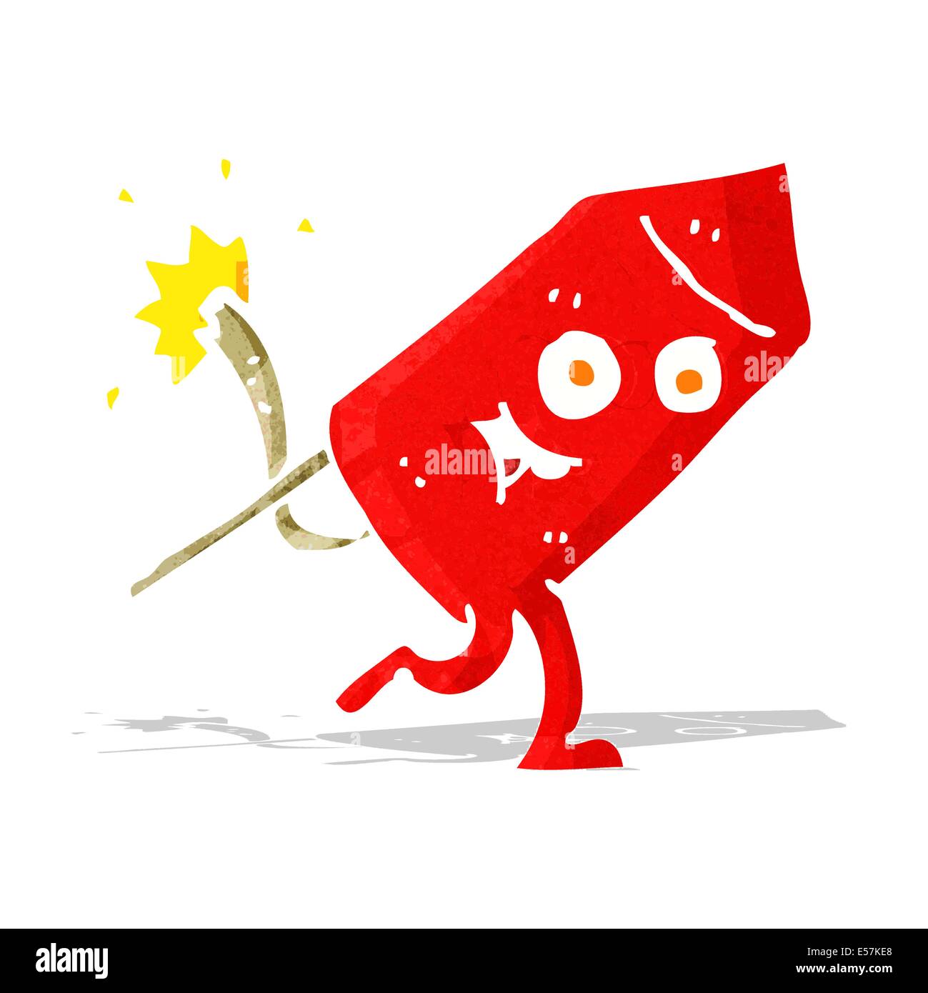 cartoon funny firework character Stock Vector Image & Art - Alamy