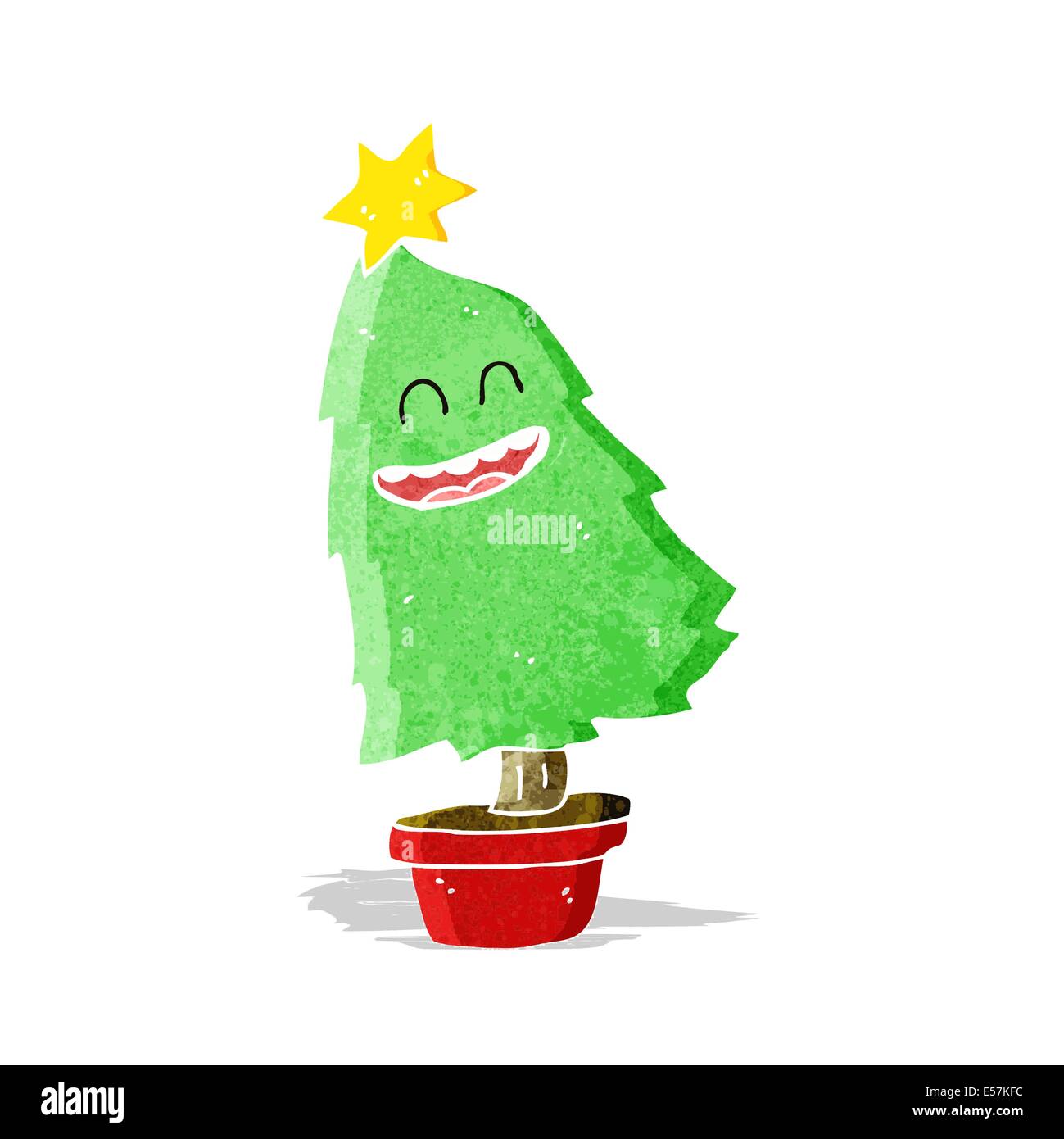 cartoon dancing christmas tree Stock Vector Image & Art - Alamy