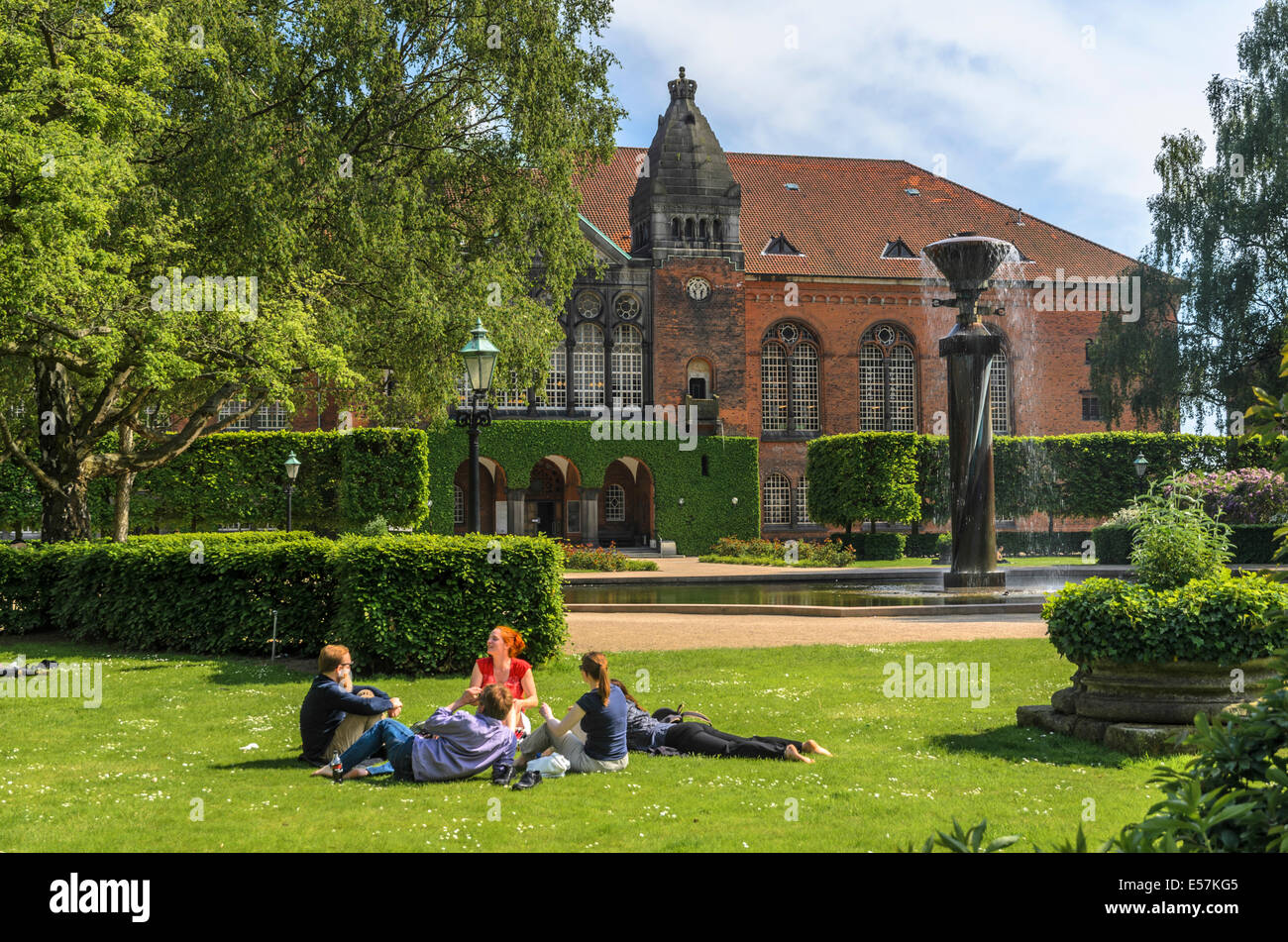Danish Royal Library, Copenhagen, Denmark Stock Photo - Alamy