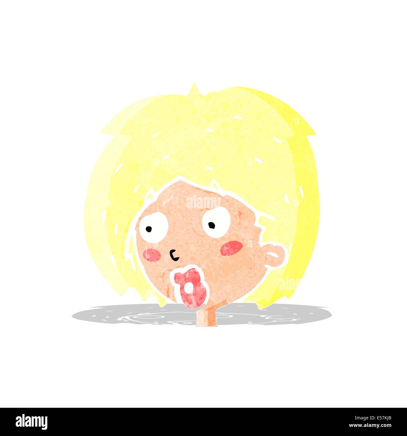 cartoon woman looking Stock Vector Image & Art - Alamy