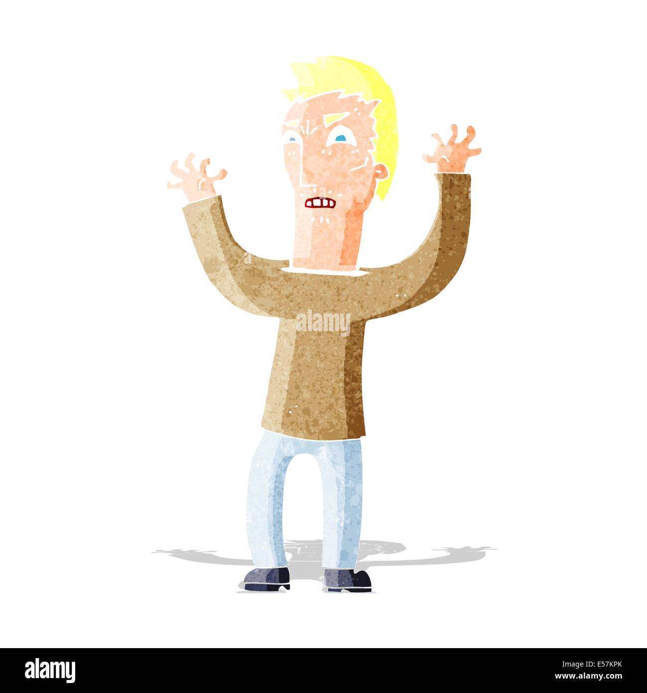 cartoon angry man Stock Vector Image & Art - Alamy