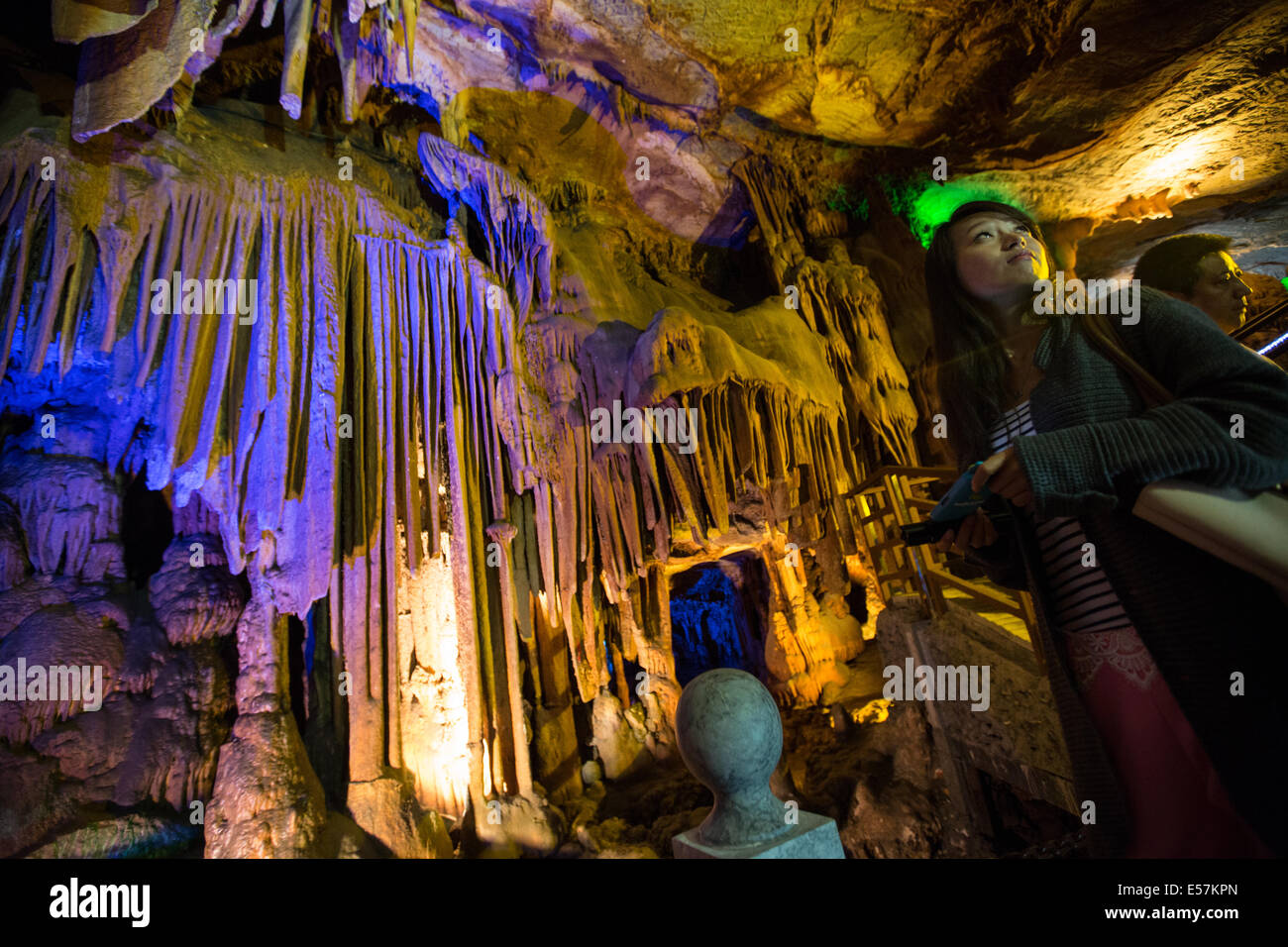 Shihua cave complex, in Fangshan district of greater Beijing, China ...
