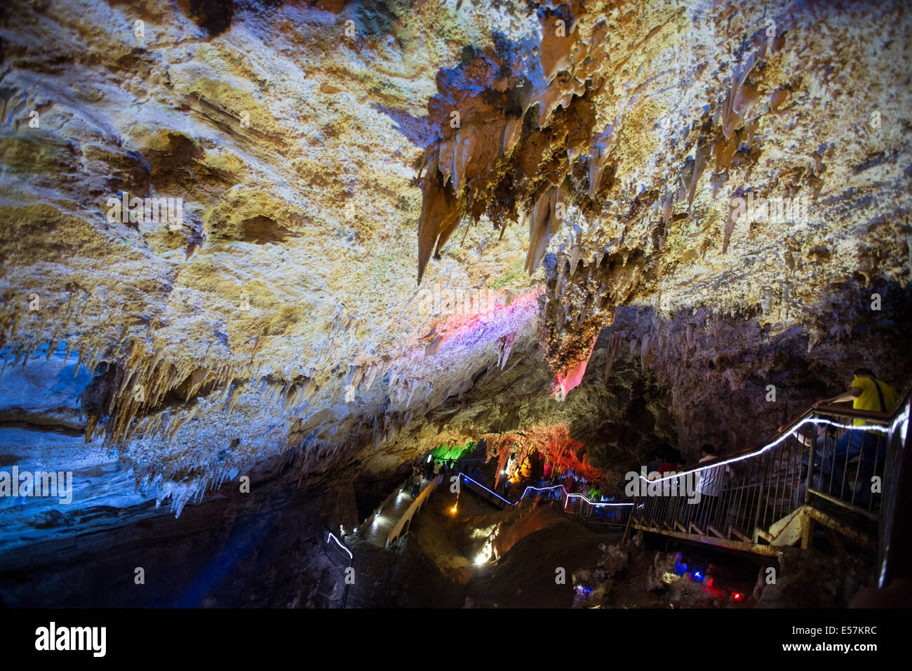 Shihua cave complex, in Fangshan district of greater Beijing, China ...