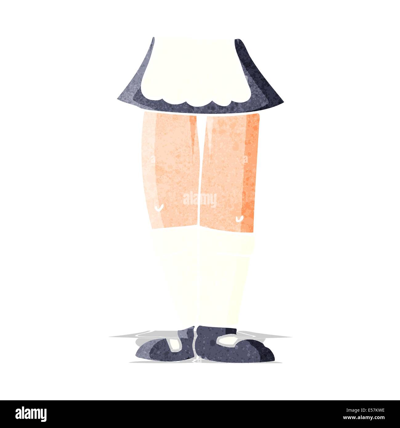 cartoon female legs Stock Vector Image & Art - Alamy