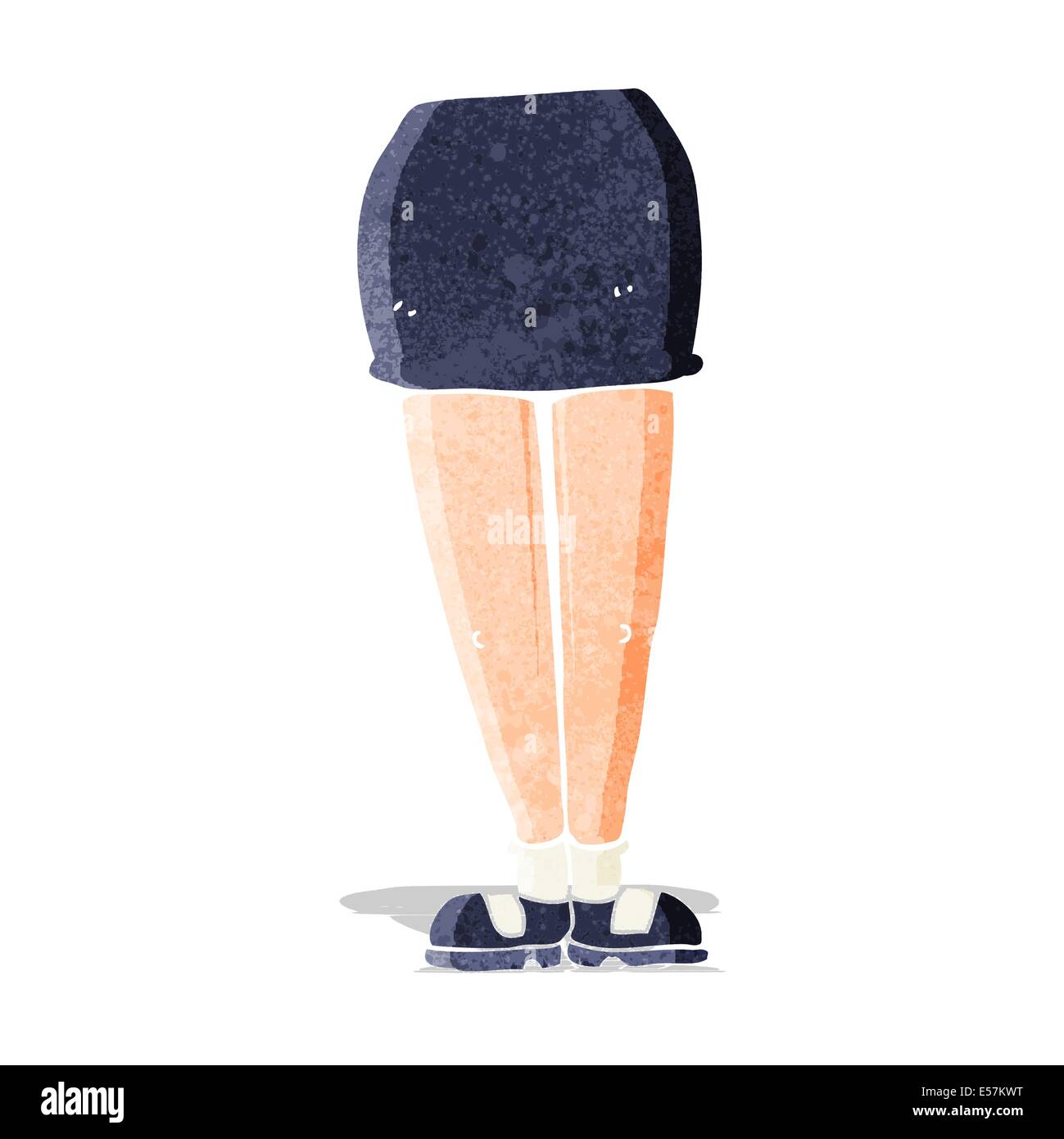 cartoon female legs Stock Vector Image & Art - Alamy