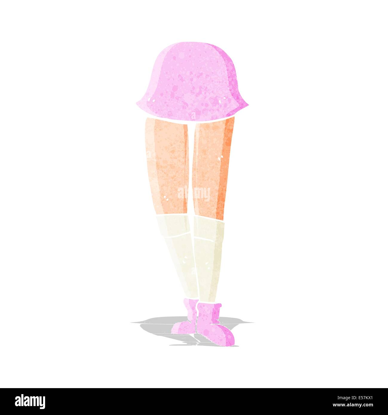 cartoon female legs Stock Vector Image & Art - Alamy