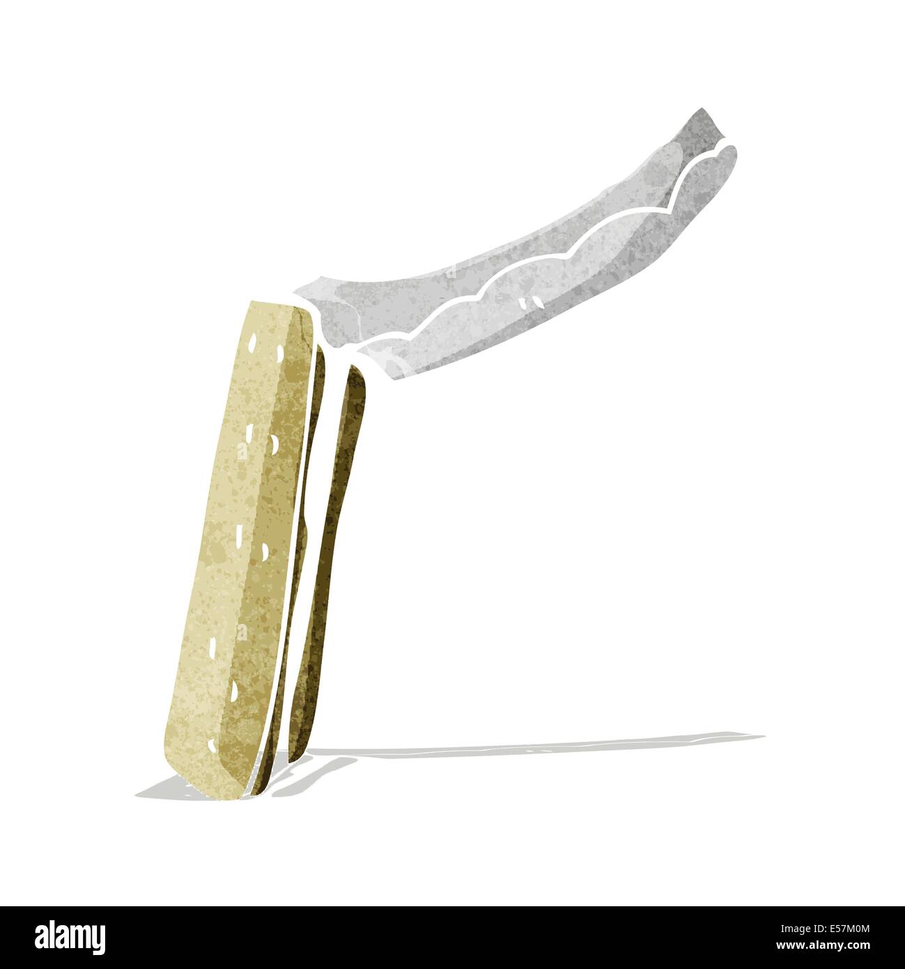 cartoon folding razor Stock Vector Image & Art - Alamy