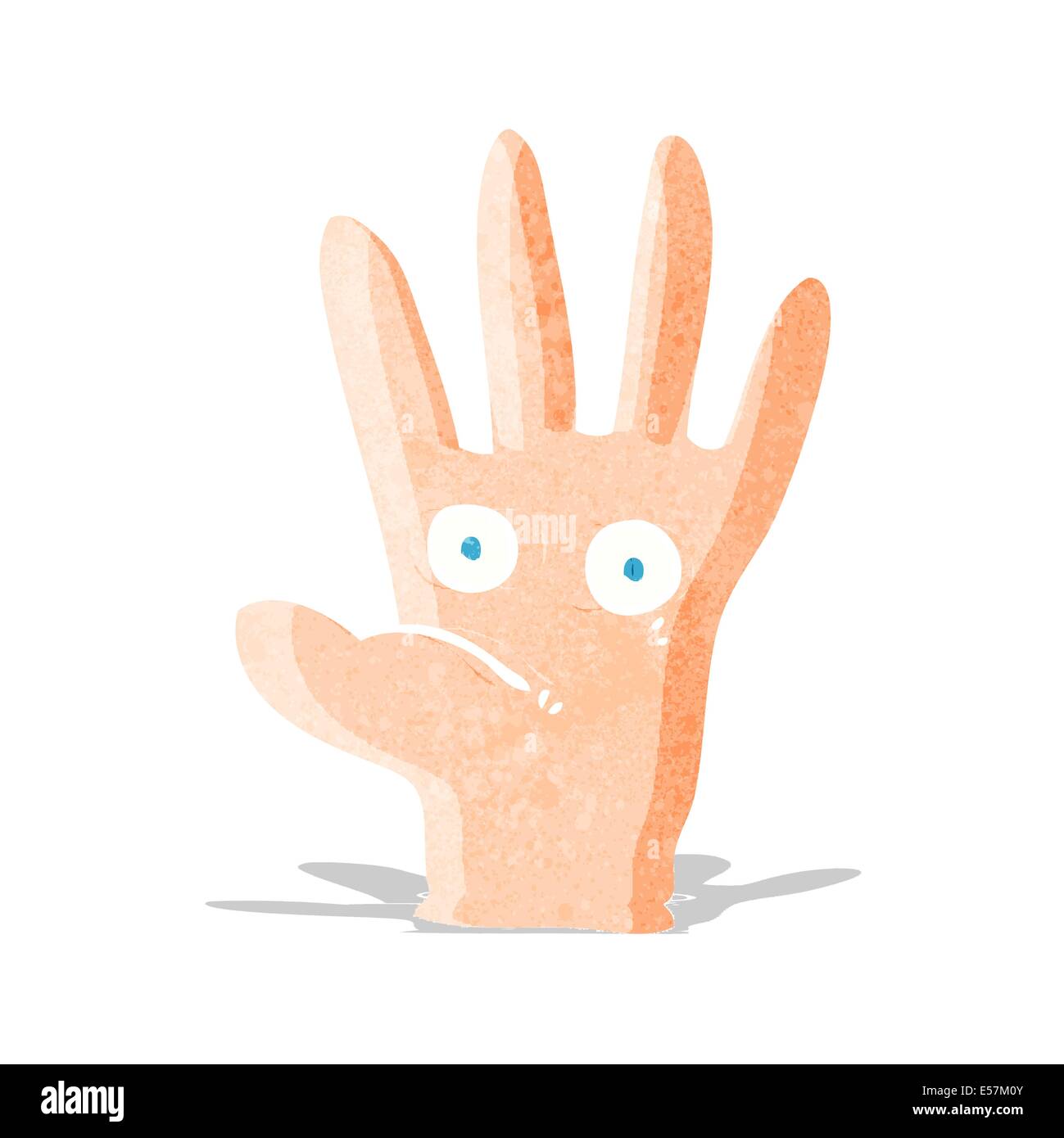 cartoon hand with eyes Stock Vector Image & Art - Alamy