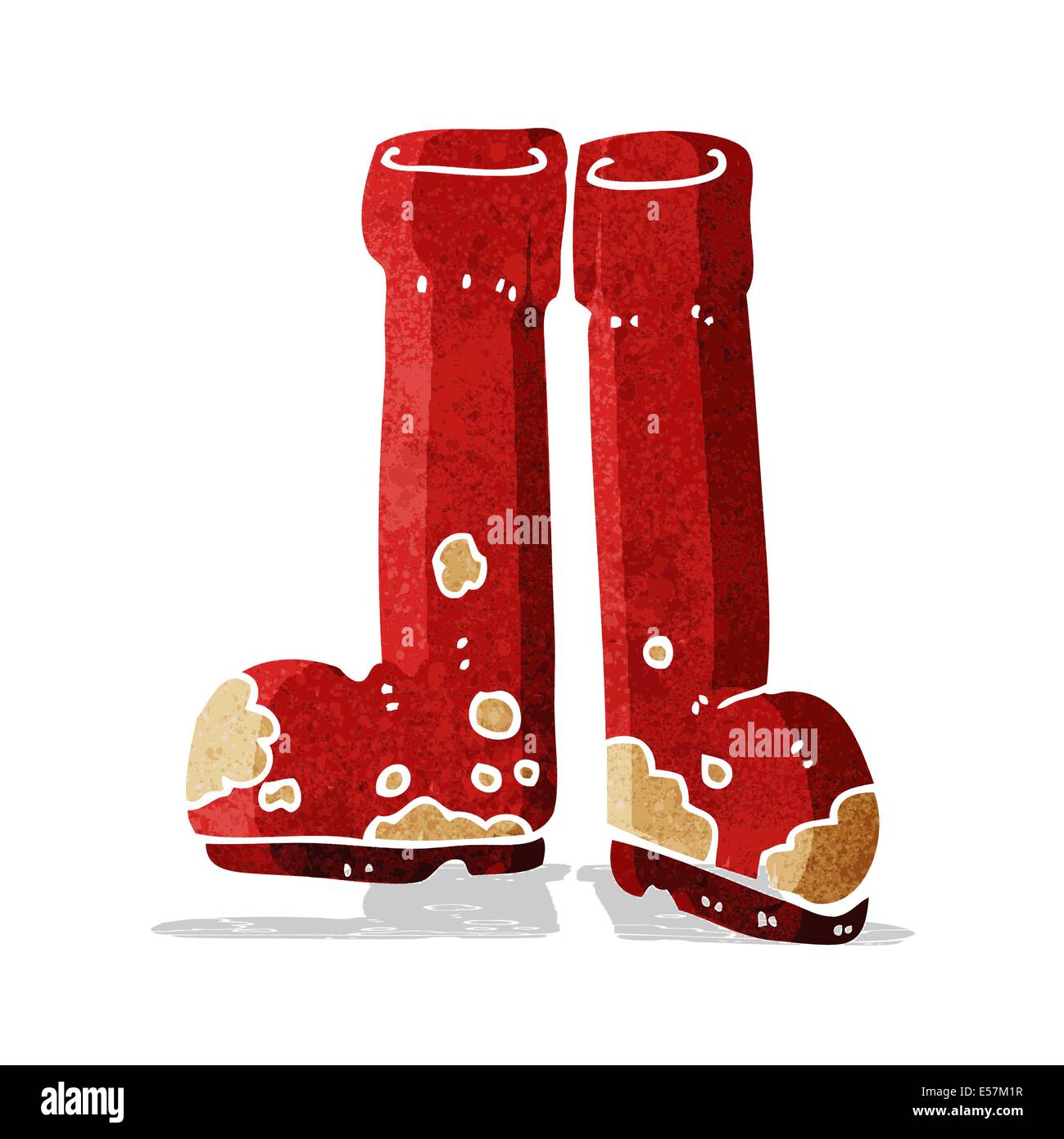 cartoon muddy boots Stock Vector Image & Art - Alamy
