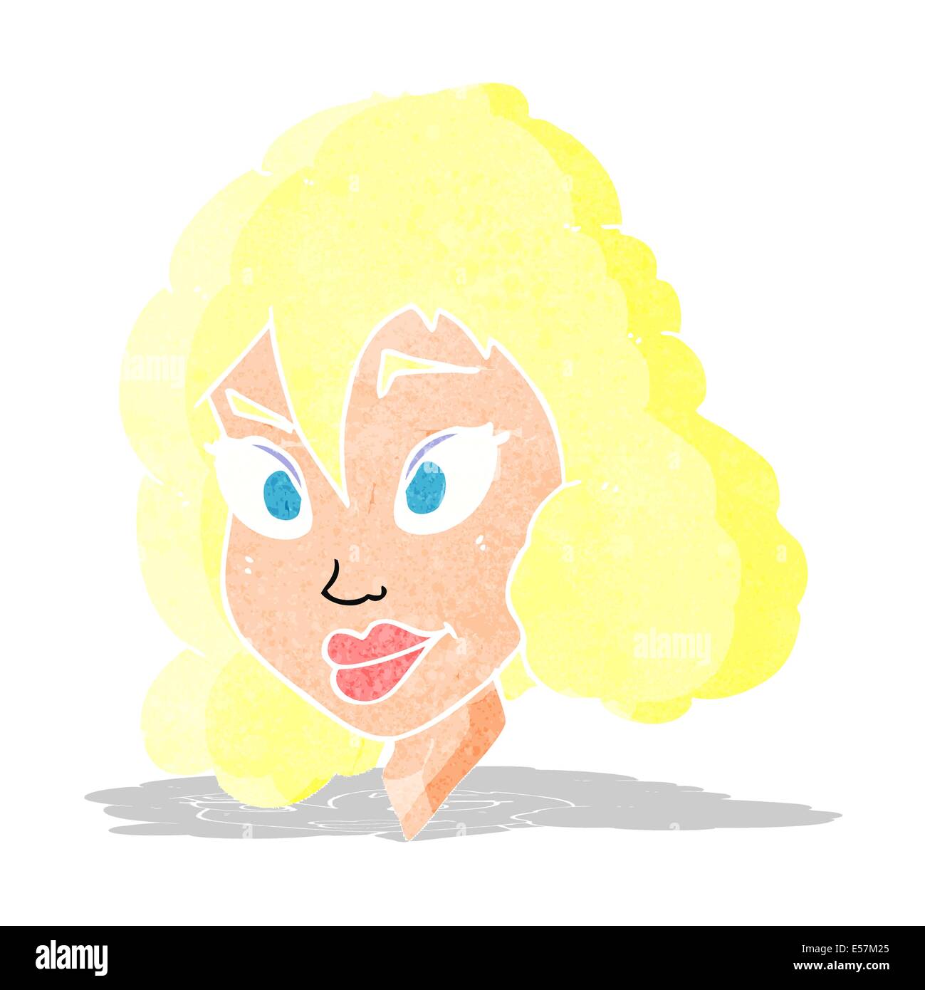 cartoon pretty woman Stock Vector Image & Art - Alamy